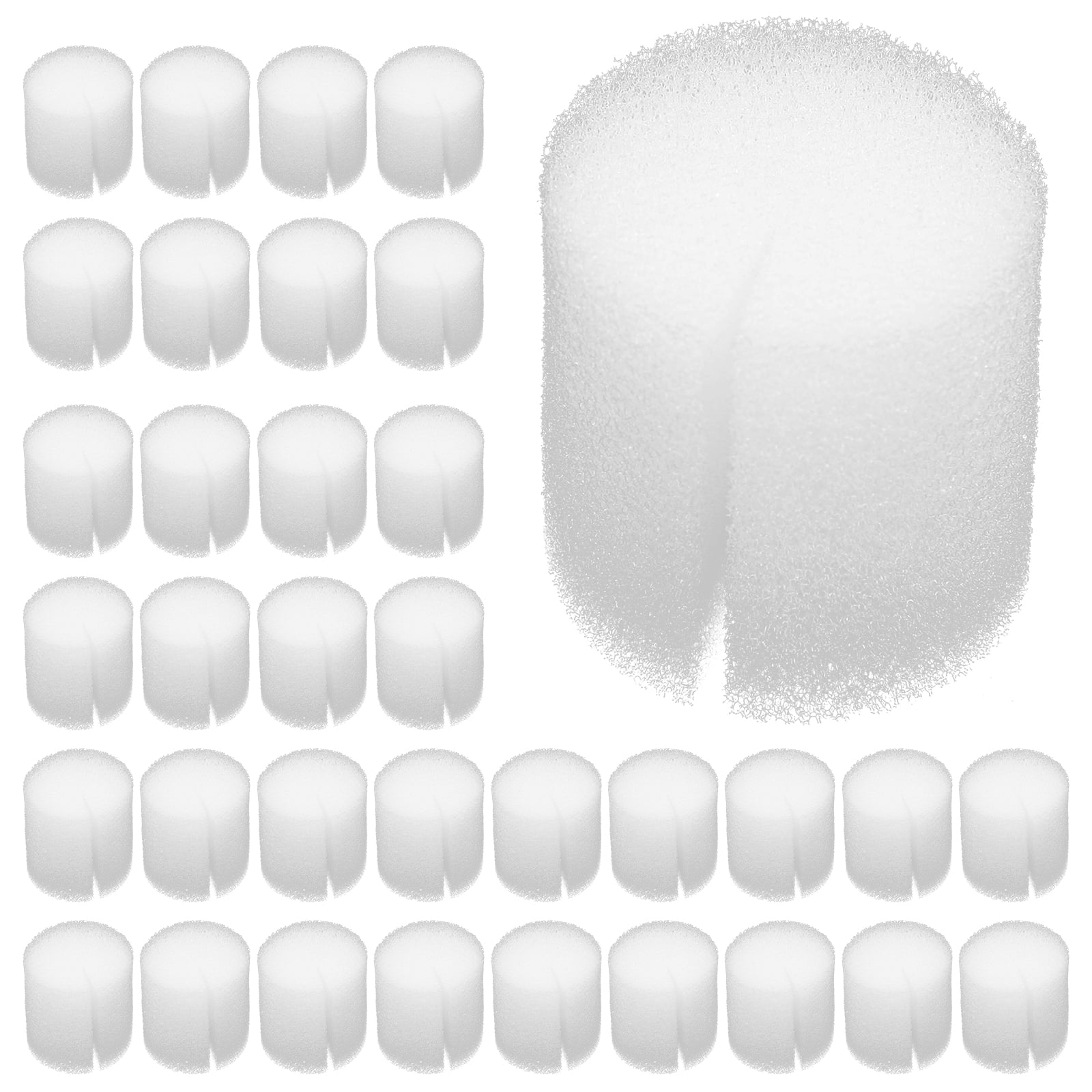 RENACLIPY Hydroponic Growing Blocks Nutrient Foam White 100Pack ...