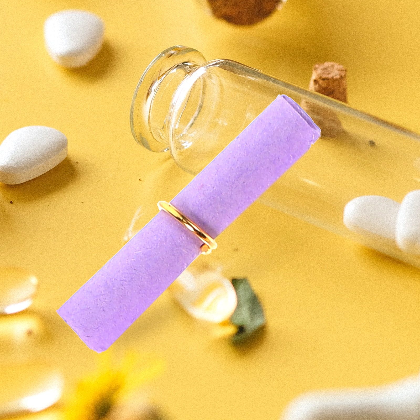 LEXSOMEO 100Pcs Mini Paper Scrolls for Writing Colored Paper Scrolls ...