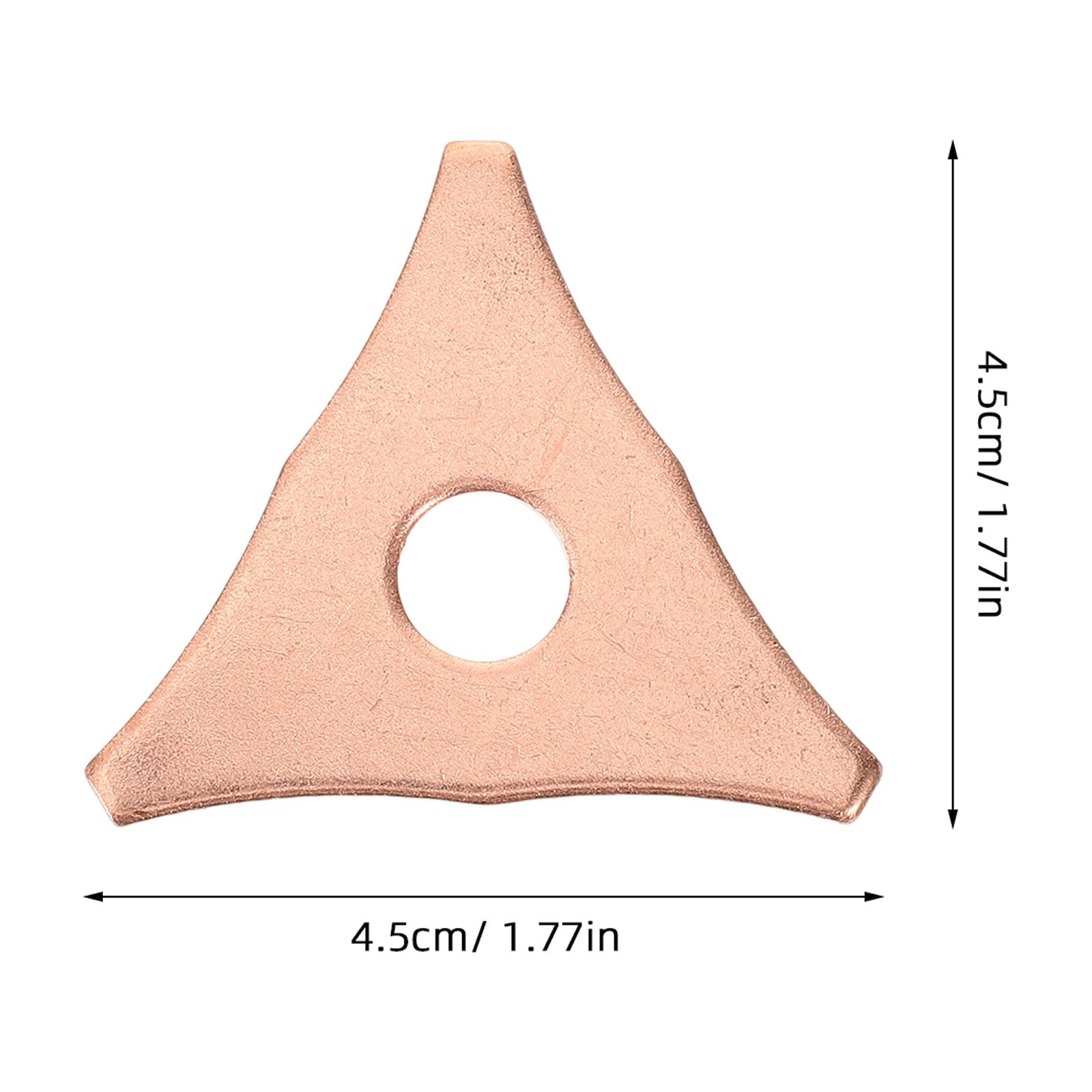 LEXSOMEO 100pcs Dent Pulling Ring Triangle Lifter Panel Pulling Washer ...