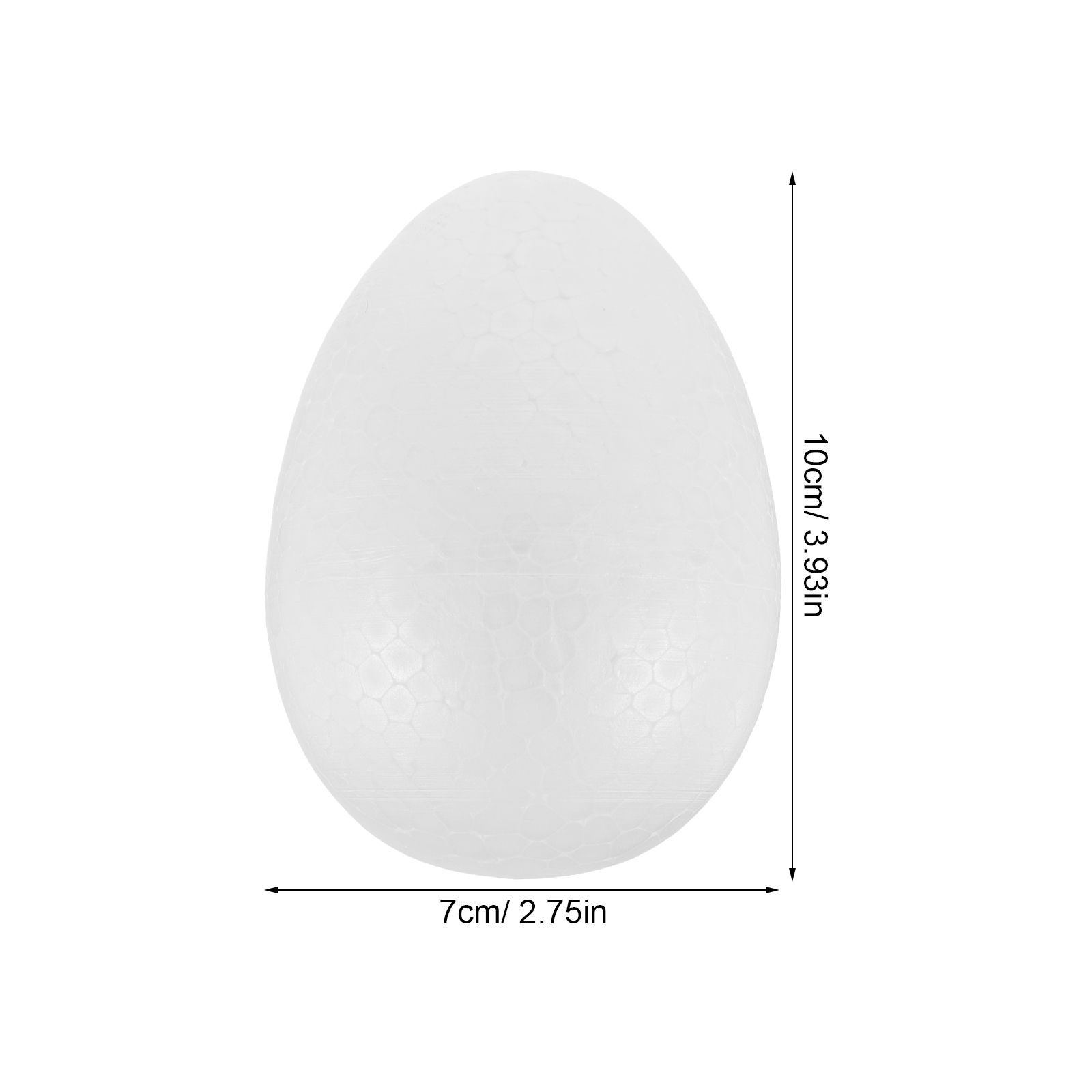 LEXSOMEO 10Pcs DIY Egg Shaped Foams Models DIY Painting Models Egg Shape Foams Models - Walmart.com