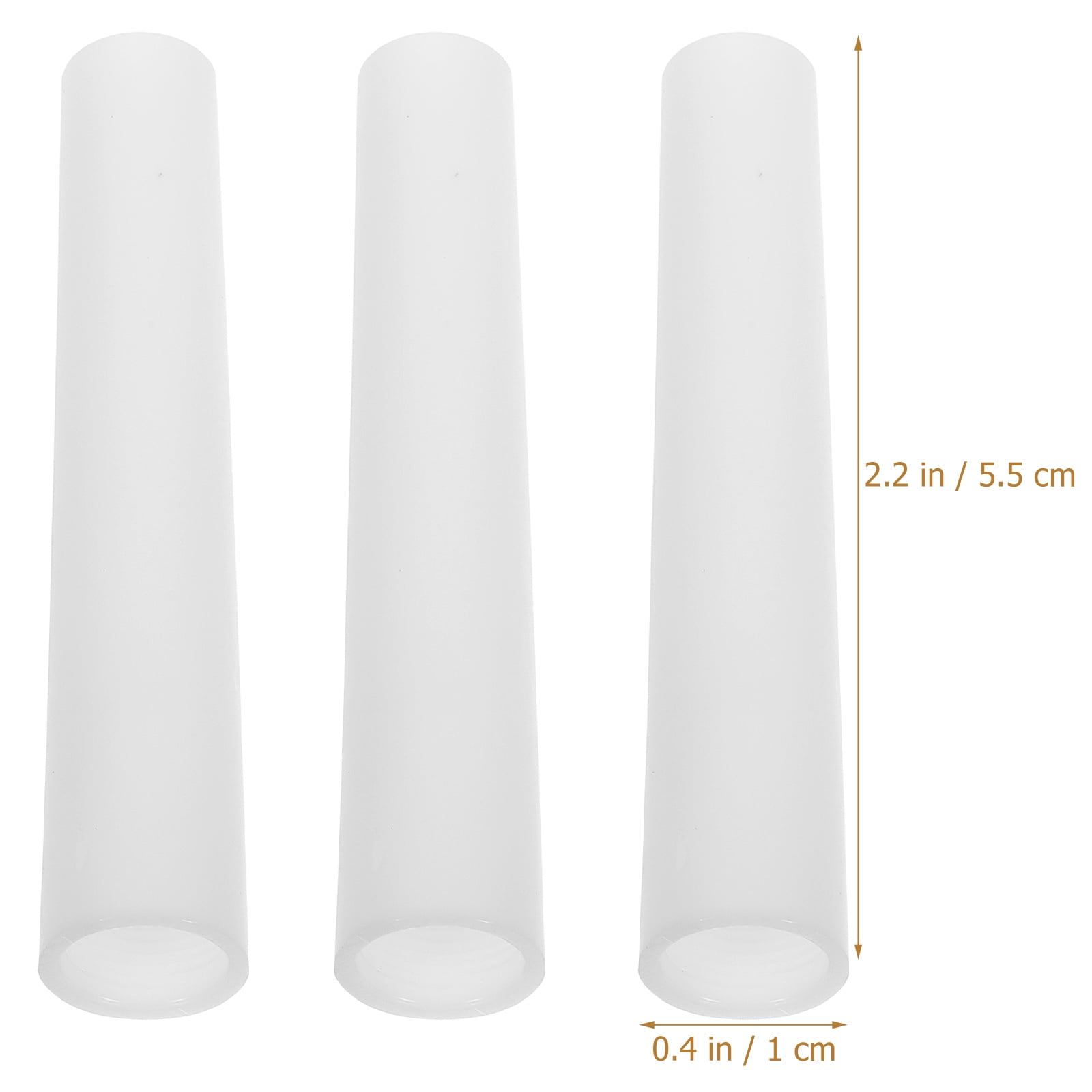 LEXSOMEO 10Pcs Syringe Tip Caps Dispensing Needle Tip Cap Plastic ...