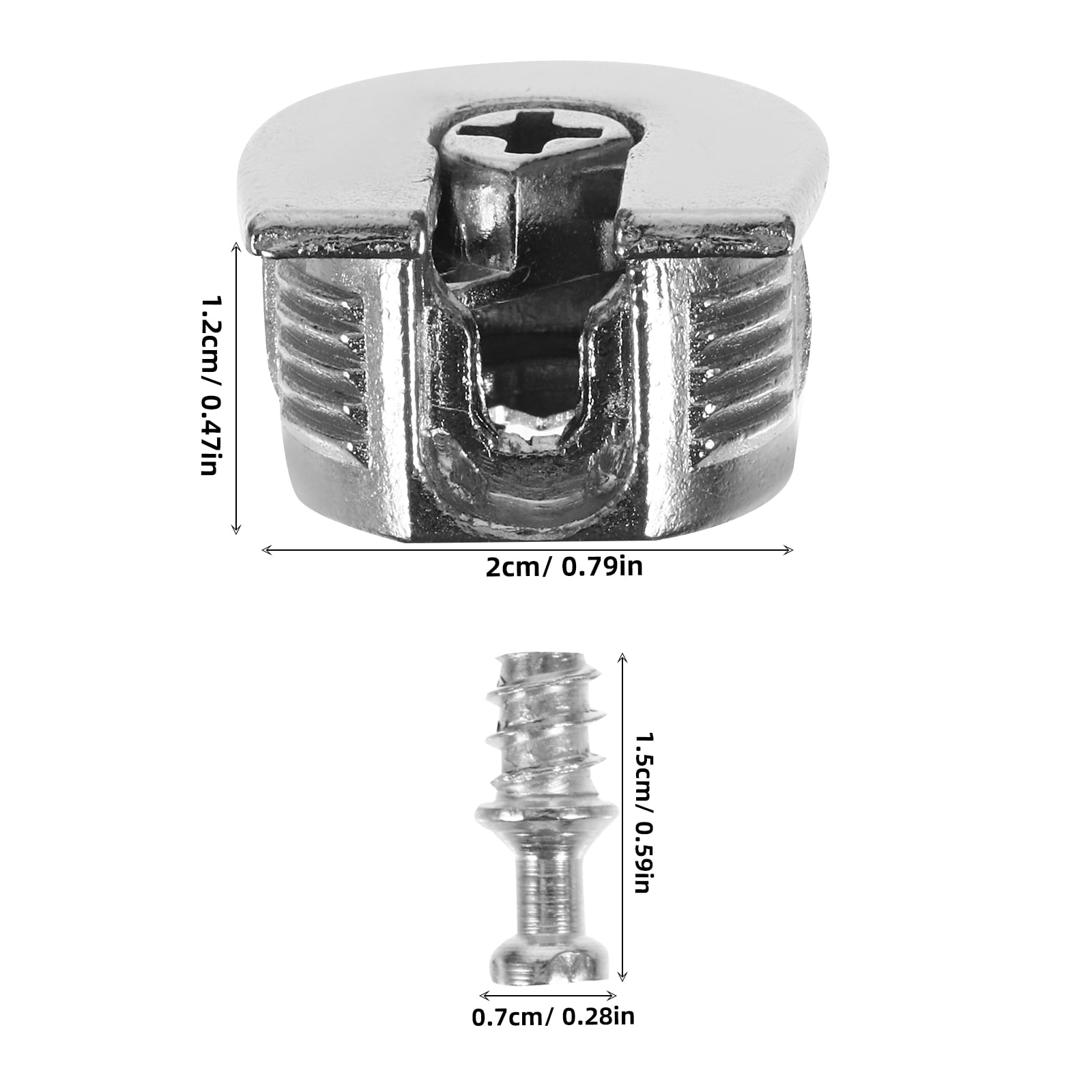 LEXSOMEO 10pcs Furniture Connector Fittings Furniture Connecting ...
