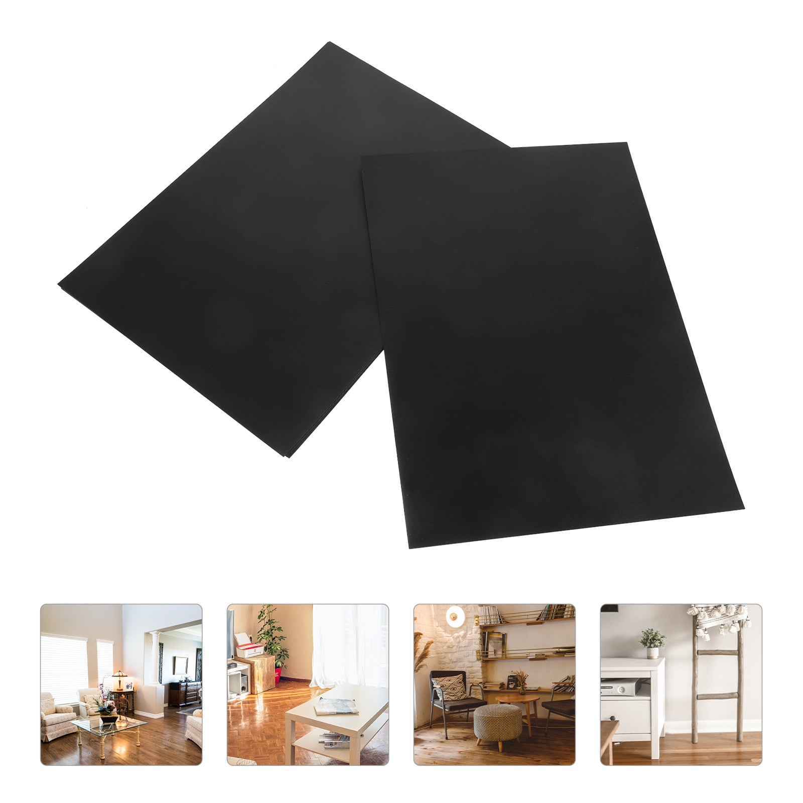 RENACLIPY Black PP Moldable Plastic Sheets for Decoration ...