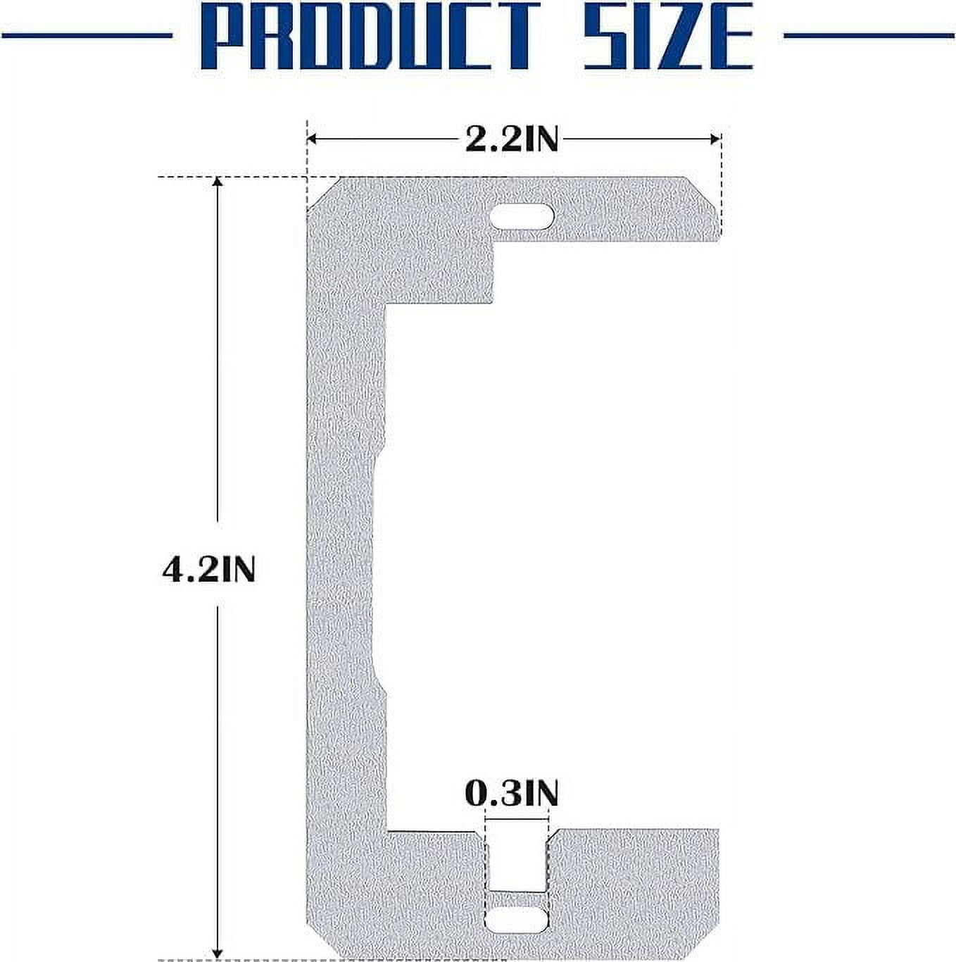 LEXSOMEO 10pcs Metal Outlet Spacers For Electrical Boxes Wall Plate ...