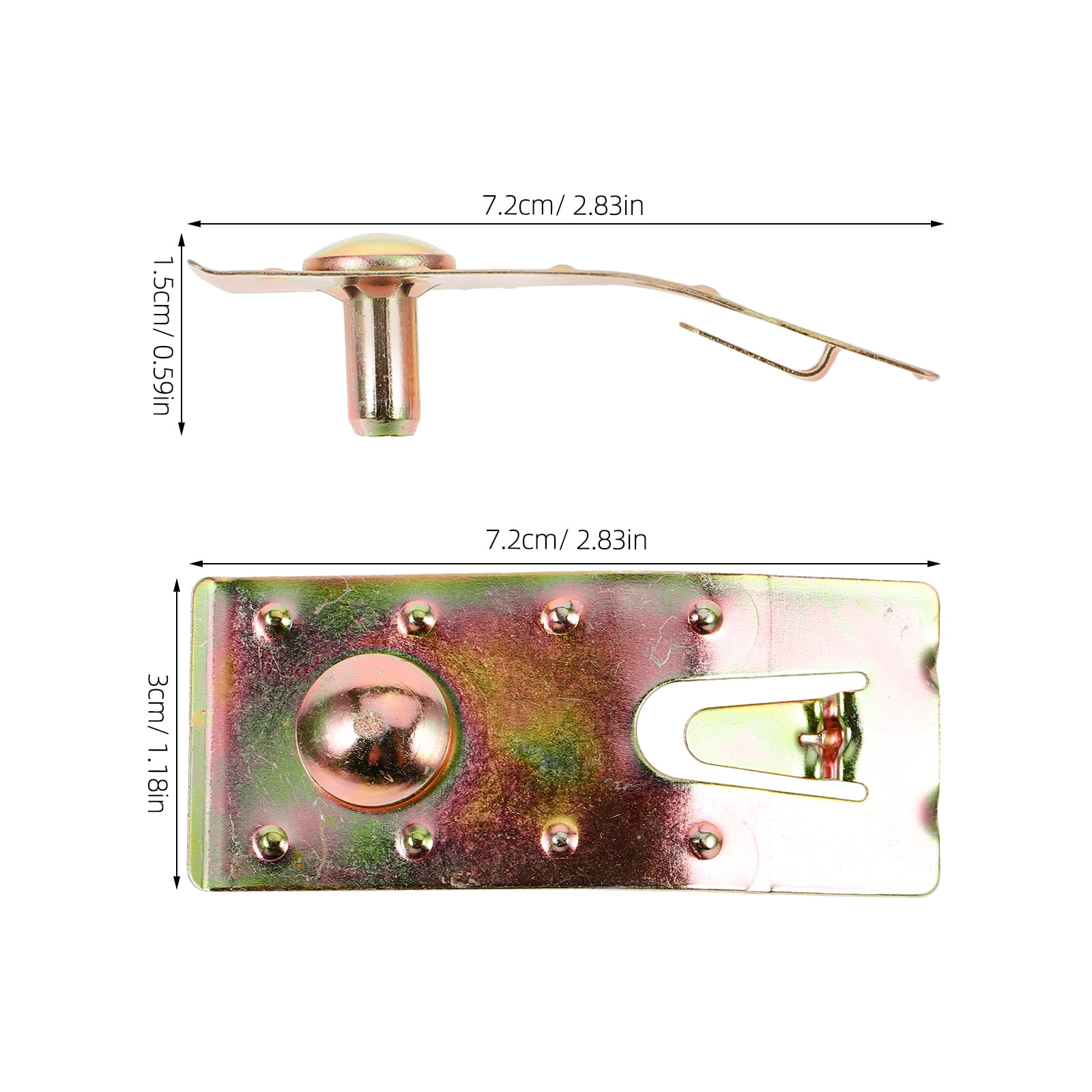 LEXSOMEO 10pcs Pallet Racking Clip Teardrop Pallet Rack Safety Clip ...