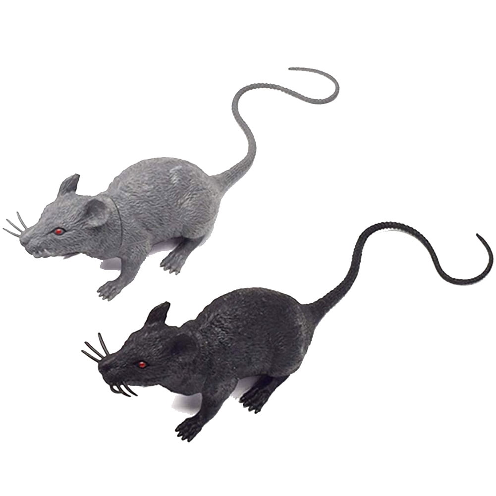 LEXSOMEO 10pcs Realistic Fake Rat Model For Decorations And Pranks ...