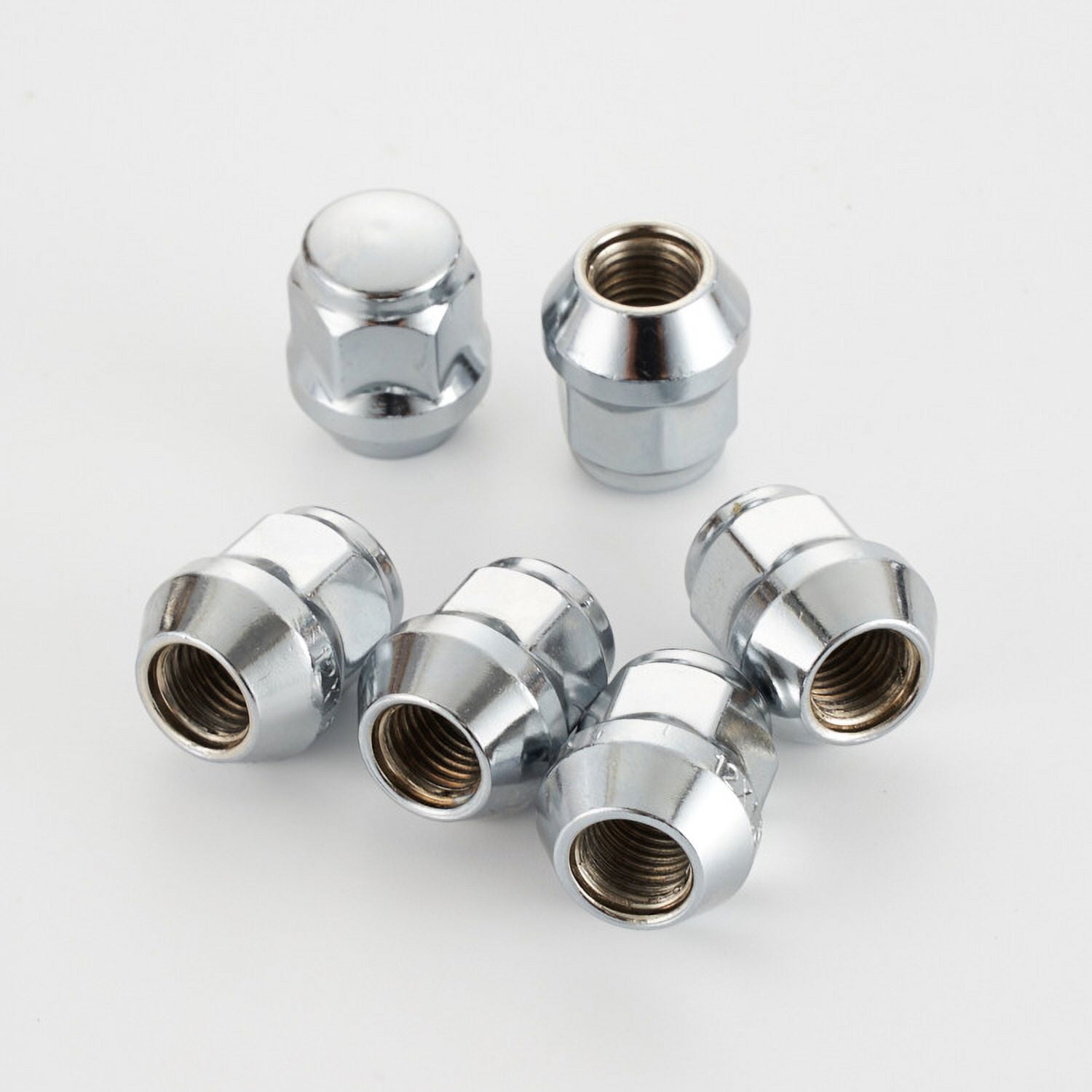 LEXSOMEO 10pcs Trailer Lug Nuts Steel Tire Lug Wheel Nuts Open End Acorn Lug Nuts For Wheel Lug ...