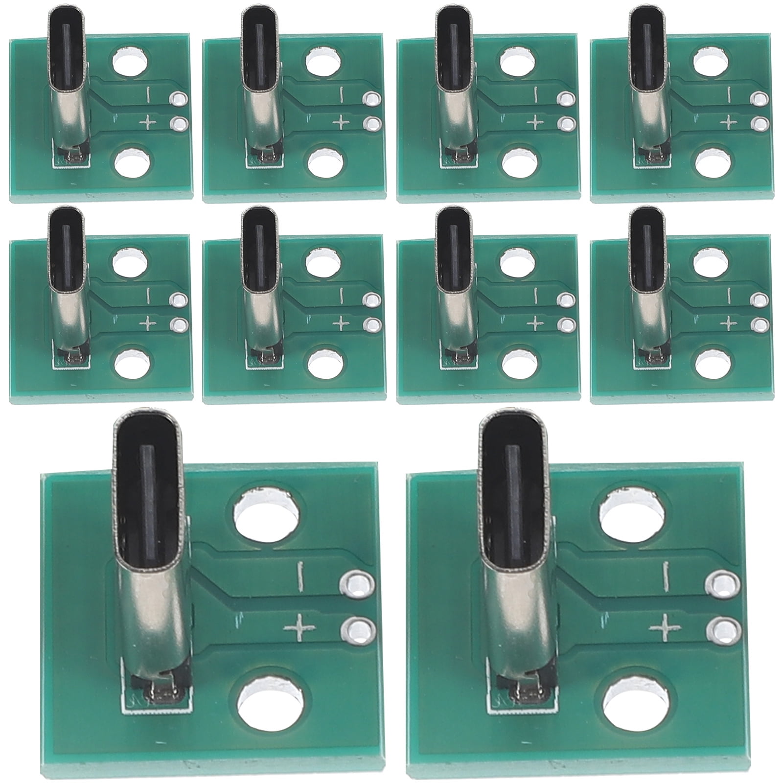 LEXSOMEO 10pcs USB C Board Receptacle Adapter Pcb Converter Board 6-pin ...