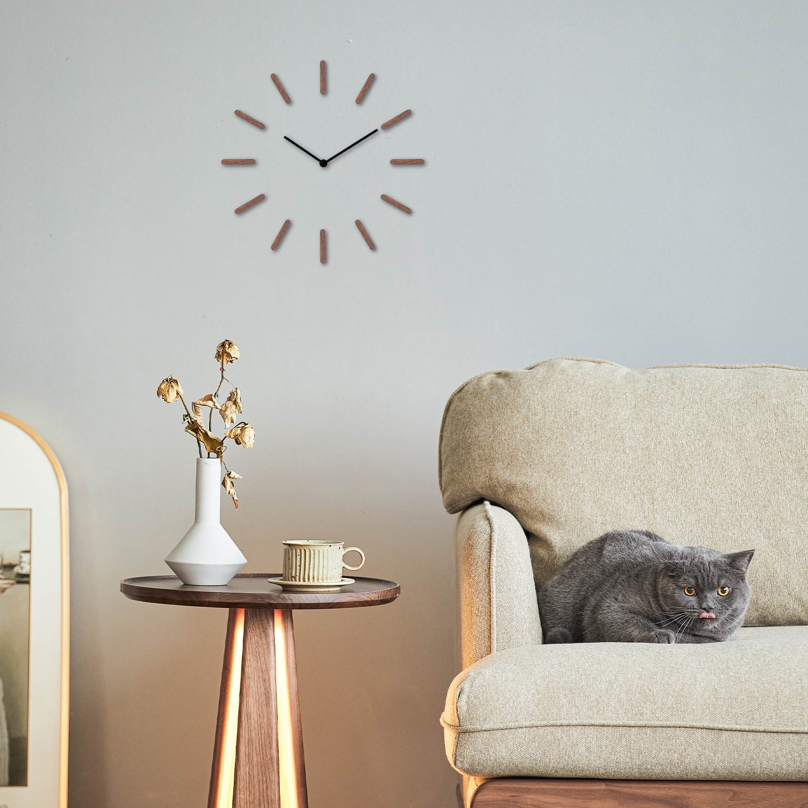 LEXSOMEO 12 pcs Vertical Bar Clock Hour Marker DIY Clock Hour Marker ...