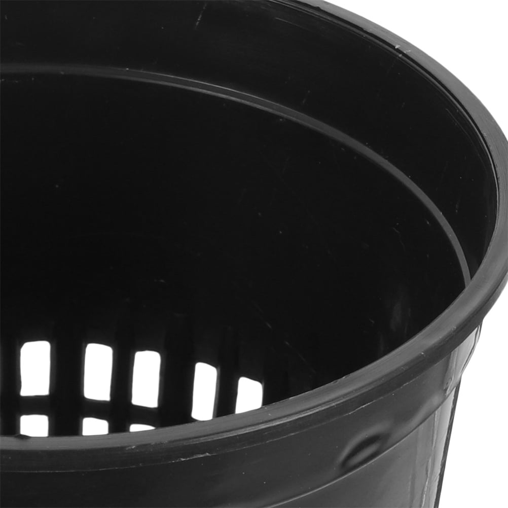 LEXSOMEO 12Pcs Slotted Mesh Net Pots Mesh Planting Cups Plastic ...