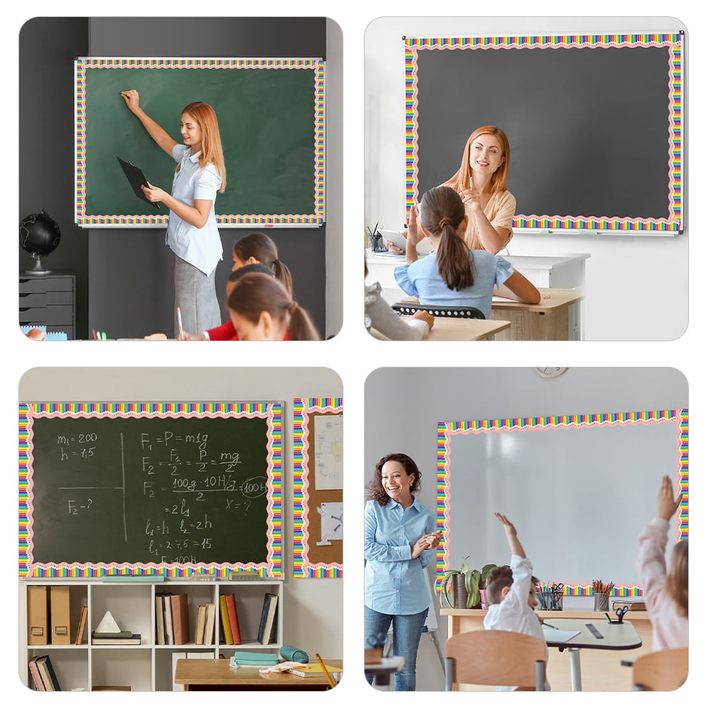 12pcs Magnetic Board Trim Borders for Bulletin Board Decoration Wall ...