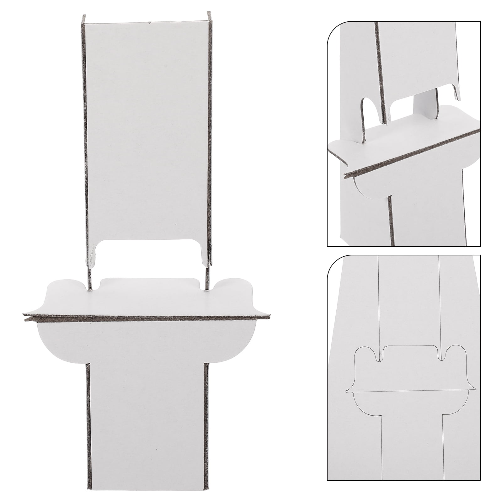 LEXSOMEO 12pcs Cardboard Poster Easel Stand Cardboard Display Stand ...