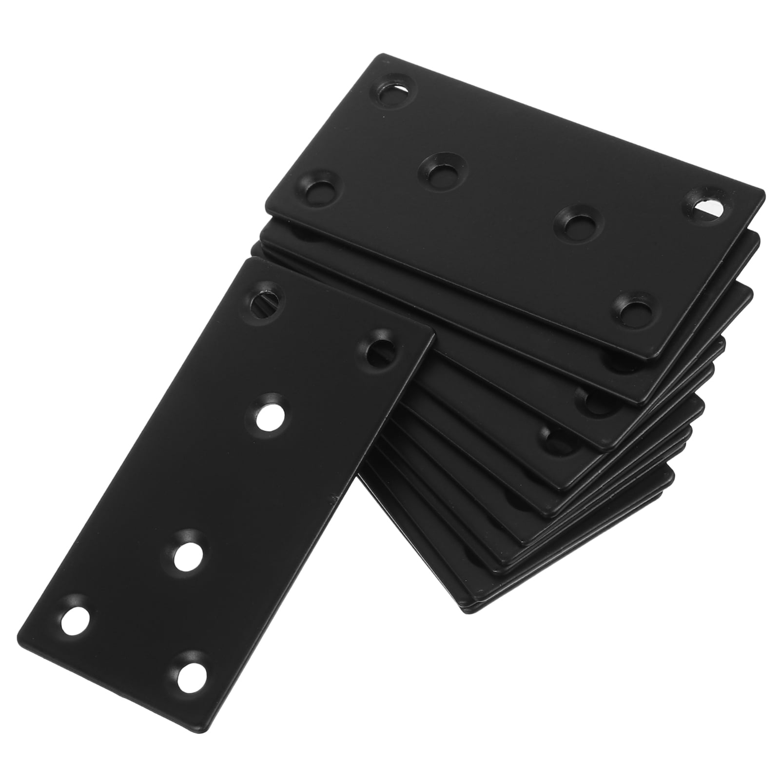 LEXSOMEO 12pcs Flat Corner Braces Straight Mending Plates Stainless ...