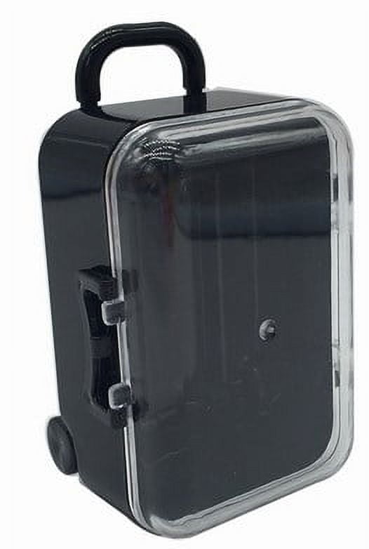LEXSOMEO 12pcs Mini Suitcase Favor Box Travel Candy Box Clear Plastic ...