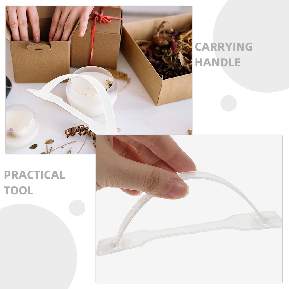 LEXSOMEO 150pcs Carton Handle Plastic Carry Handle Milk Carton Box ...