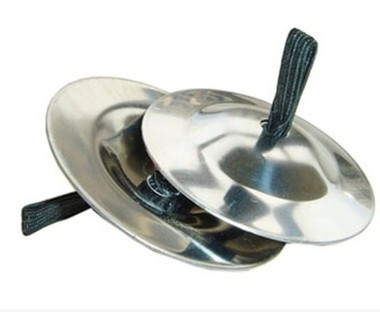 LEXSOMEO 2 Pairs Finger Cymbals Belly Dancing Iron Mini Hand Cymbals ...