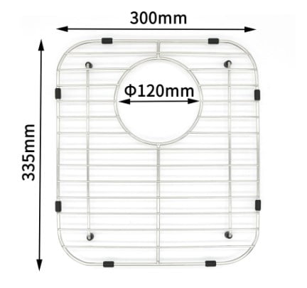 LEXSOMEO 2 Pcs Sink Bottom Racks Stainless Steel Sink Rack Sink ...