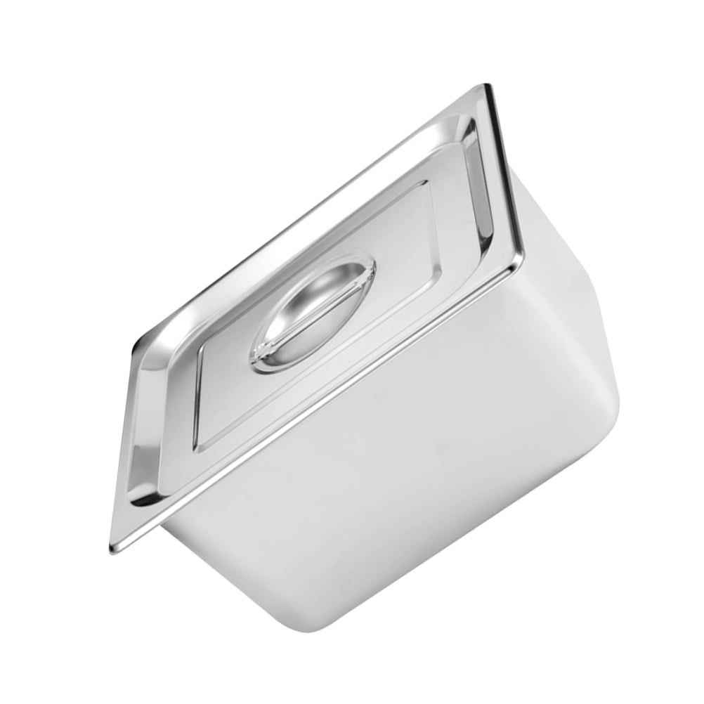 LEXSOMEO 2 Set of Stainless Steel Pan with Lid Table Pan Restaurant ...