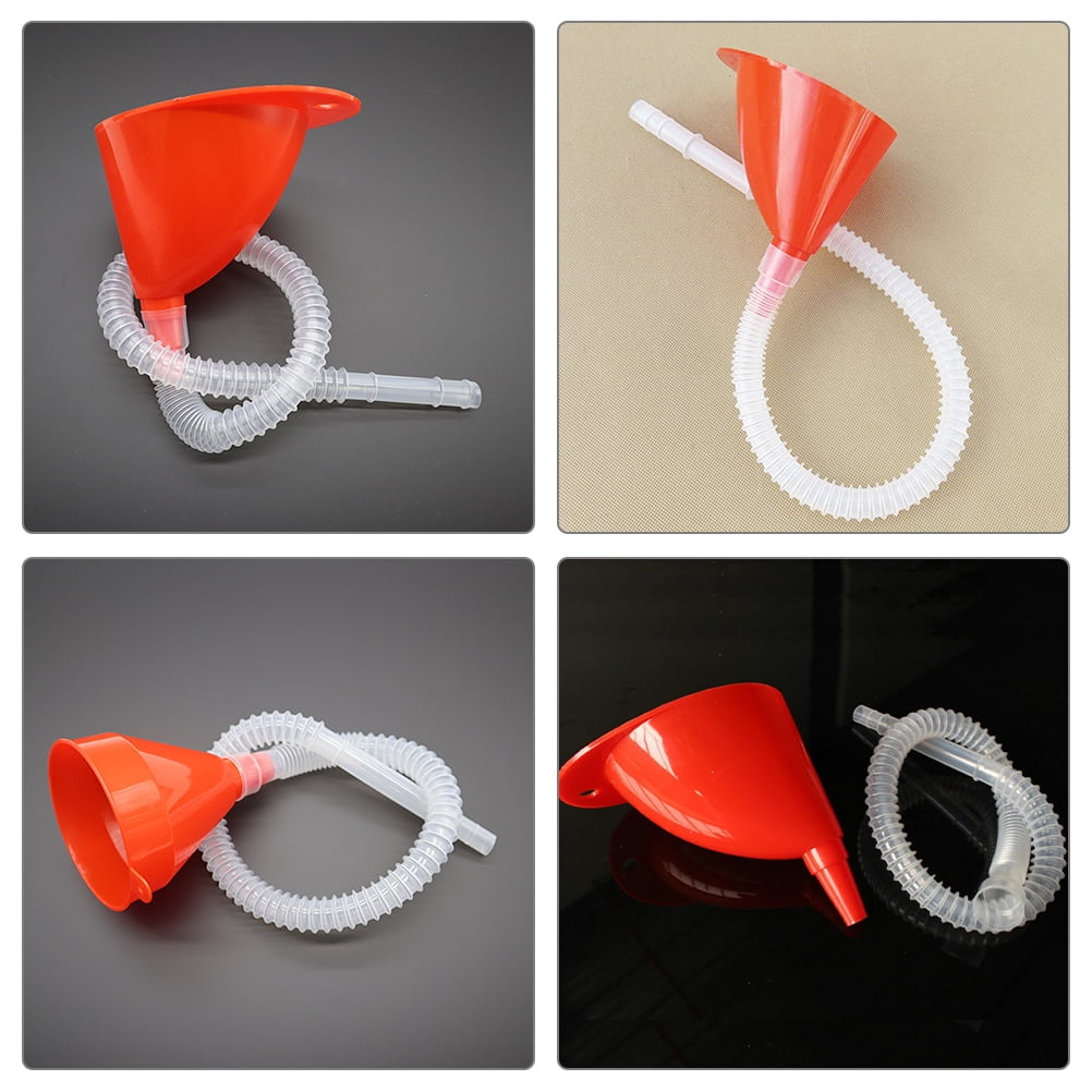 LEXSOMEO 2 Sets Oil Funnel Transmission Funnel Flex Funnel Fuel Funnel ...