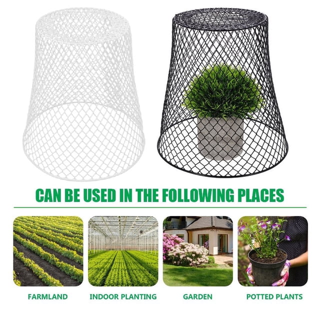 LEXSOMEO 2 Sets Plant Screen Covers For Outside Garden Plant Tent Cover ...