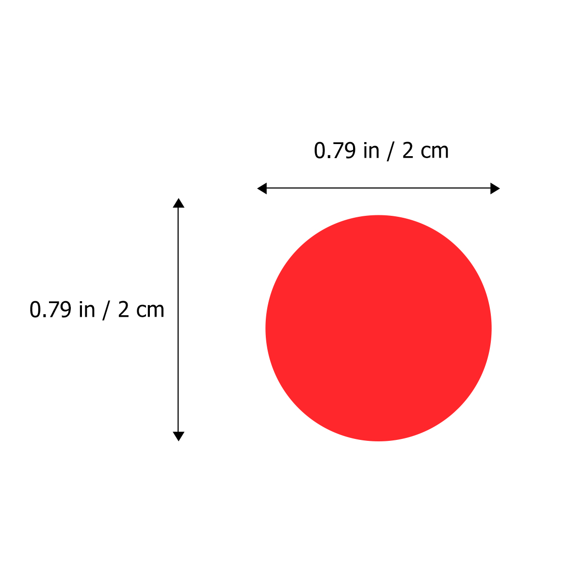 HEMOTON Red Selfadhesive Target Repair Pasters for Archery and Use Made ...