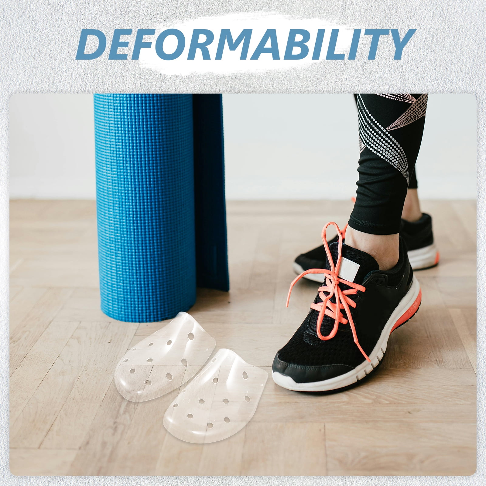 LEXSOMEO 2 pair Transparent Plastic Shoe Shaper For Men And Women ...