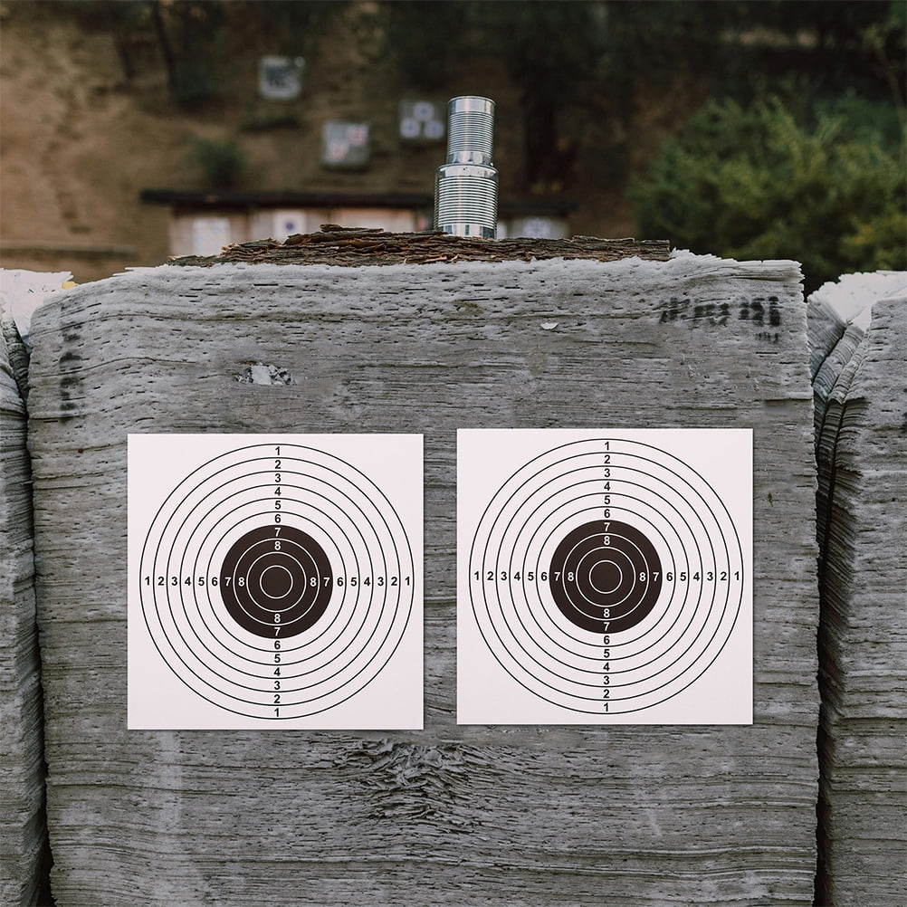 LEXSOMEO 200pcs Paper Targets For Shooting Shooting Targets Paper ...