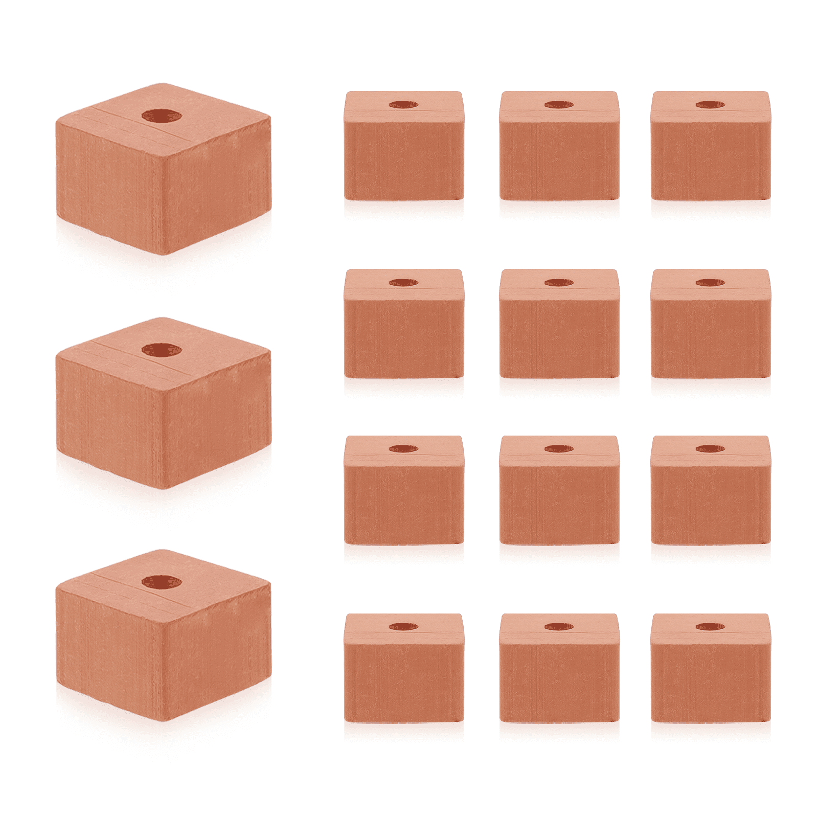 LEXSOMEO 20Pcs Miniature Bricks Mini Brick Model Miniature Bricks ...