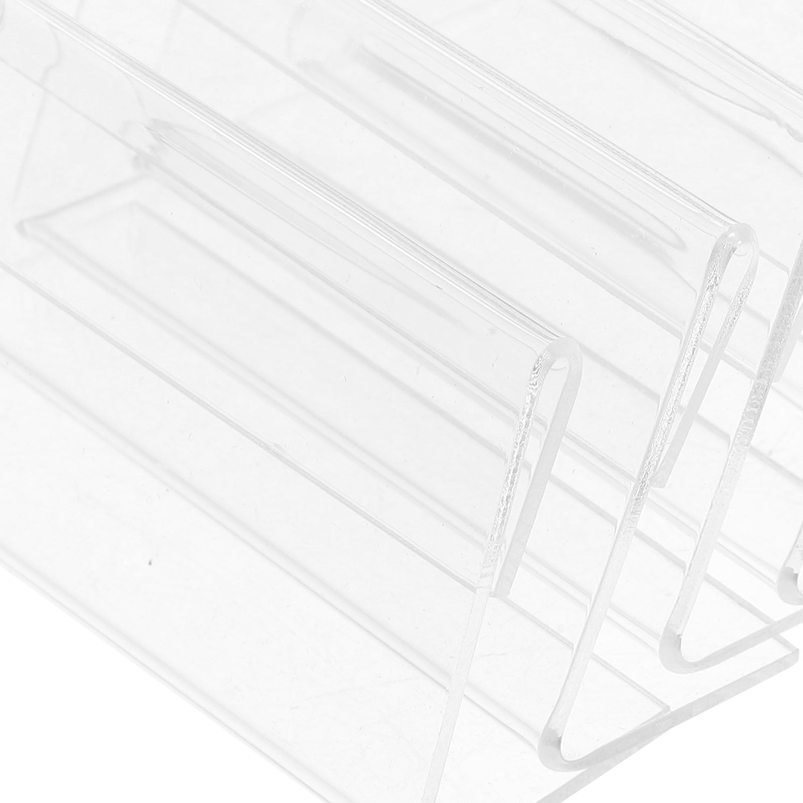 HEMOTON L Shape Acrylic Price Display Stand for Supermarket Home Use ...