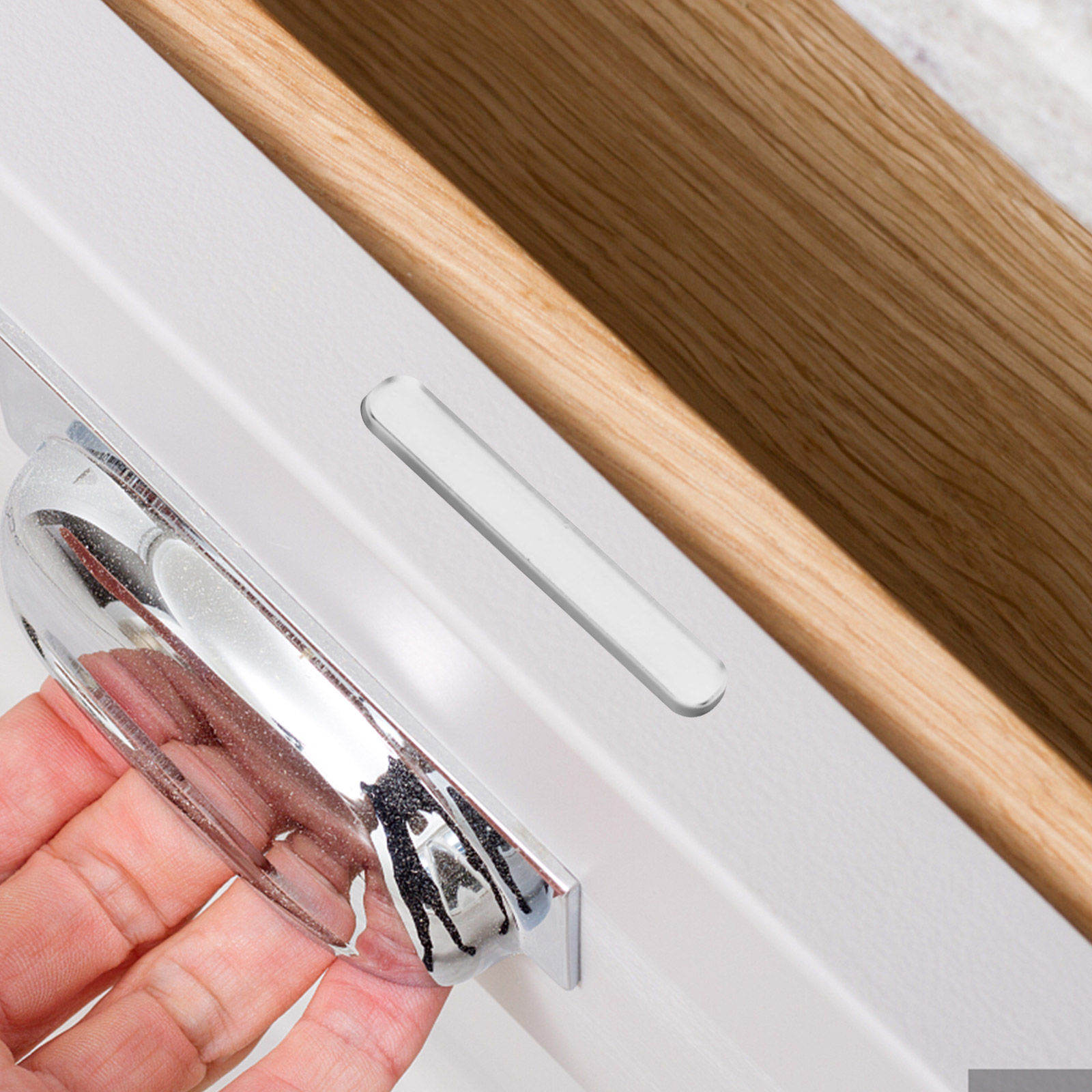 LEXSOMEO 20pcs Clear Bumpers For Cabinets Strip Glass Table Top Anti ...