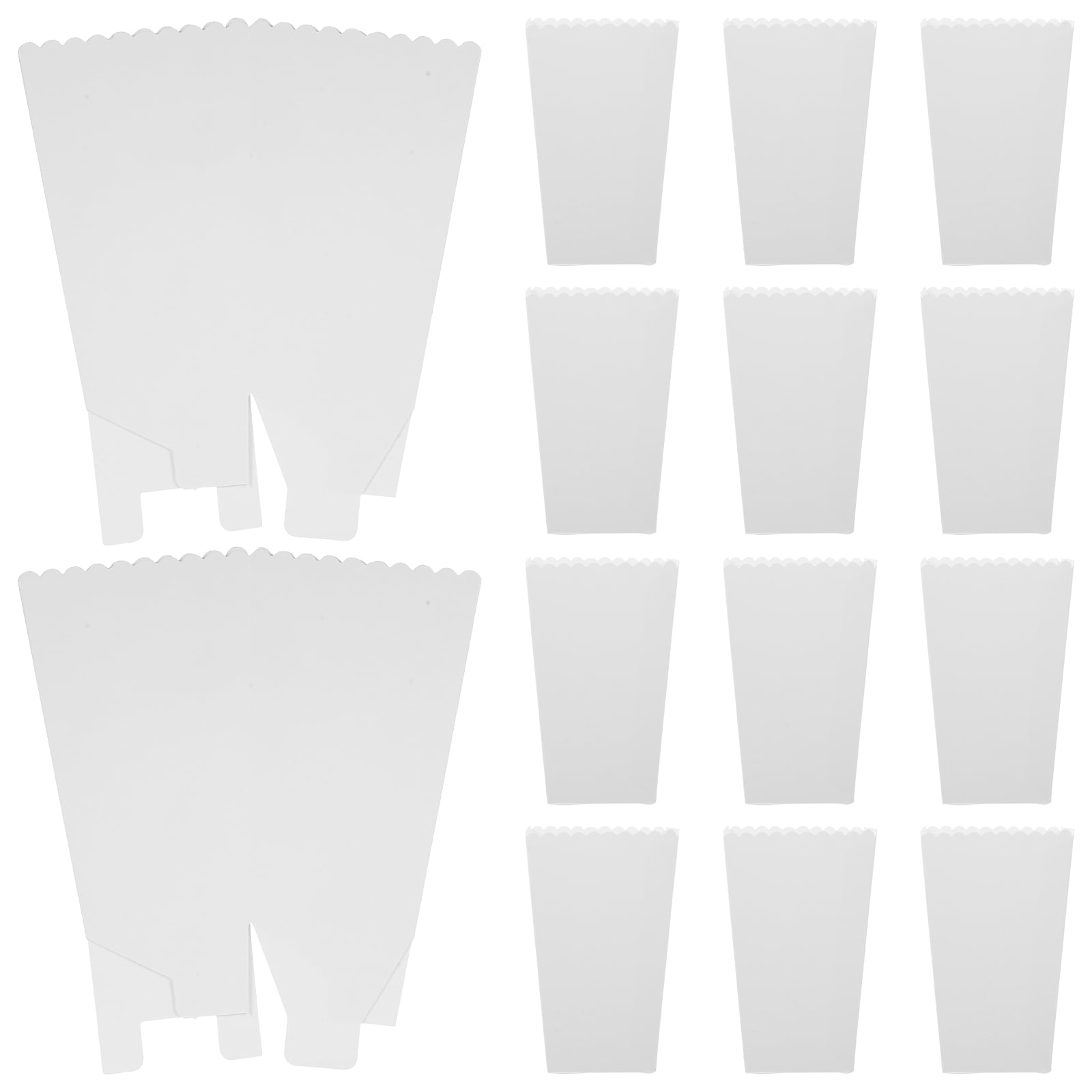 LEXSOMEO 24pcs Popcorn Paper Box Popcorn Bucket French Fries Box ...