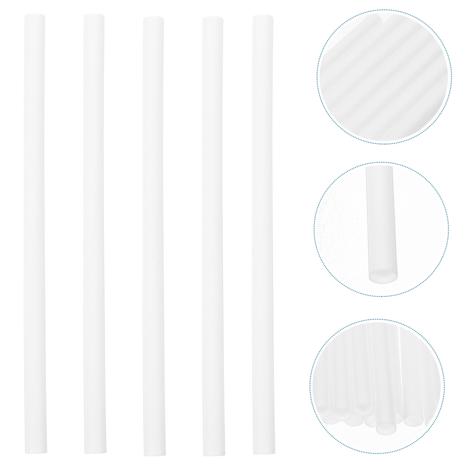 RENACLIPY Cake Support Dowels White PP Plastic 25 Pieces for Tiered ...