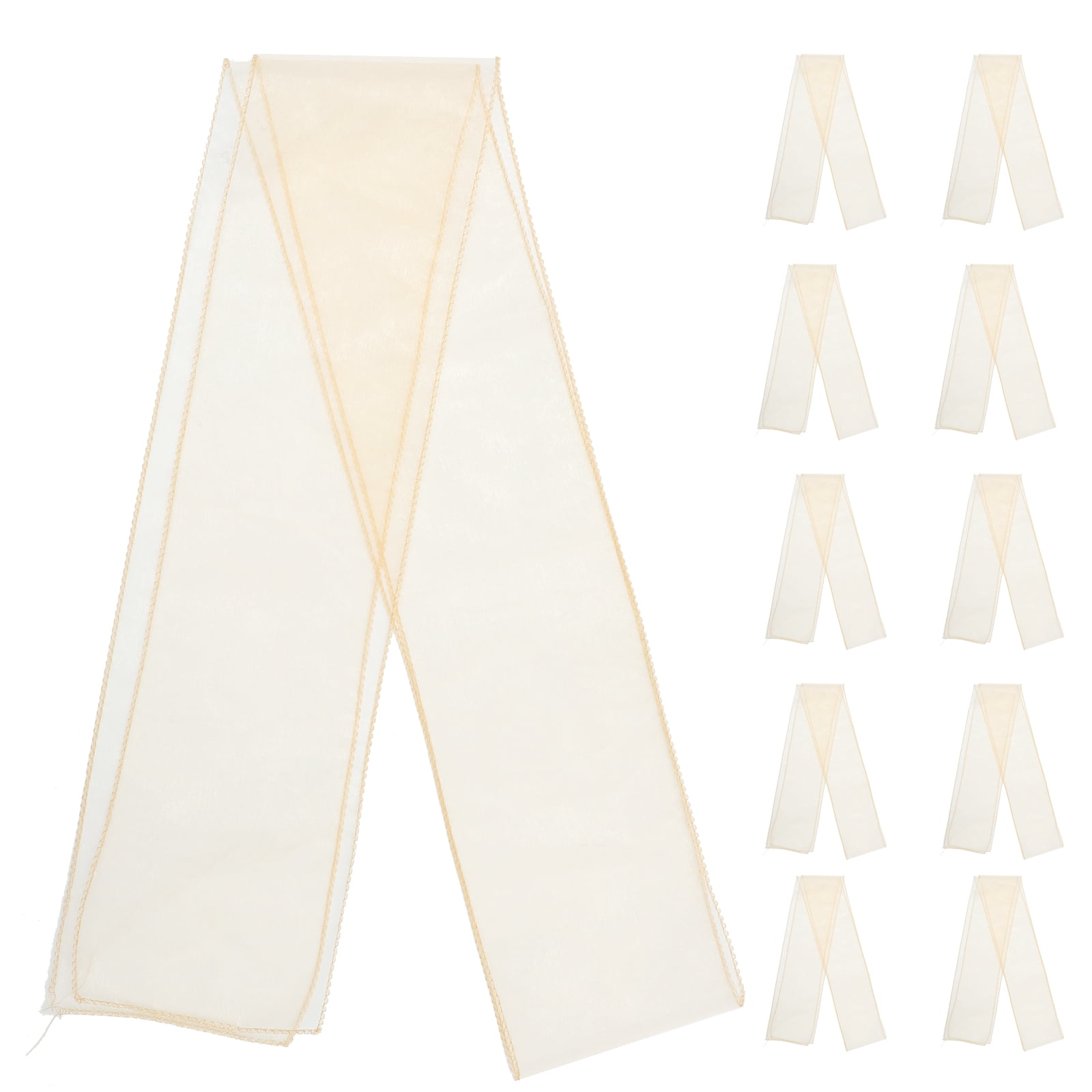 LEXSOMEO 25Pcs Chair Sashes DIY Wedding Reception Chair Decoration ...