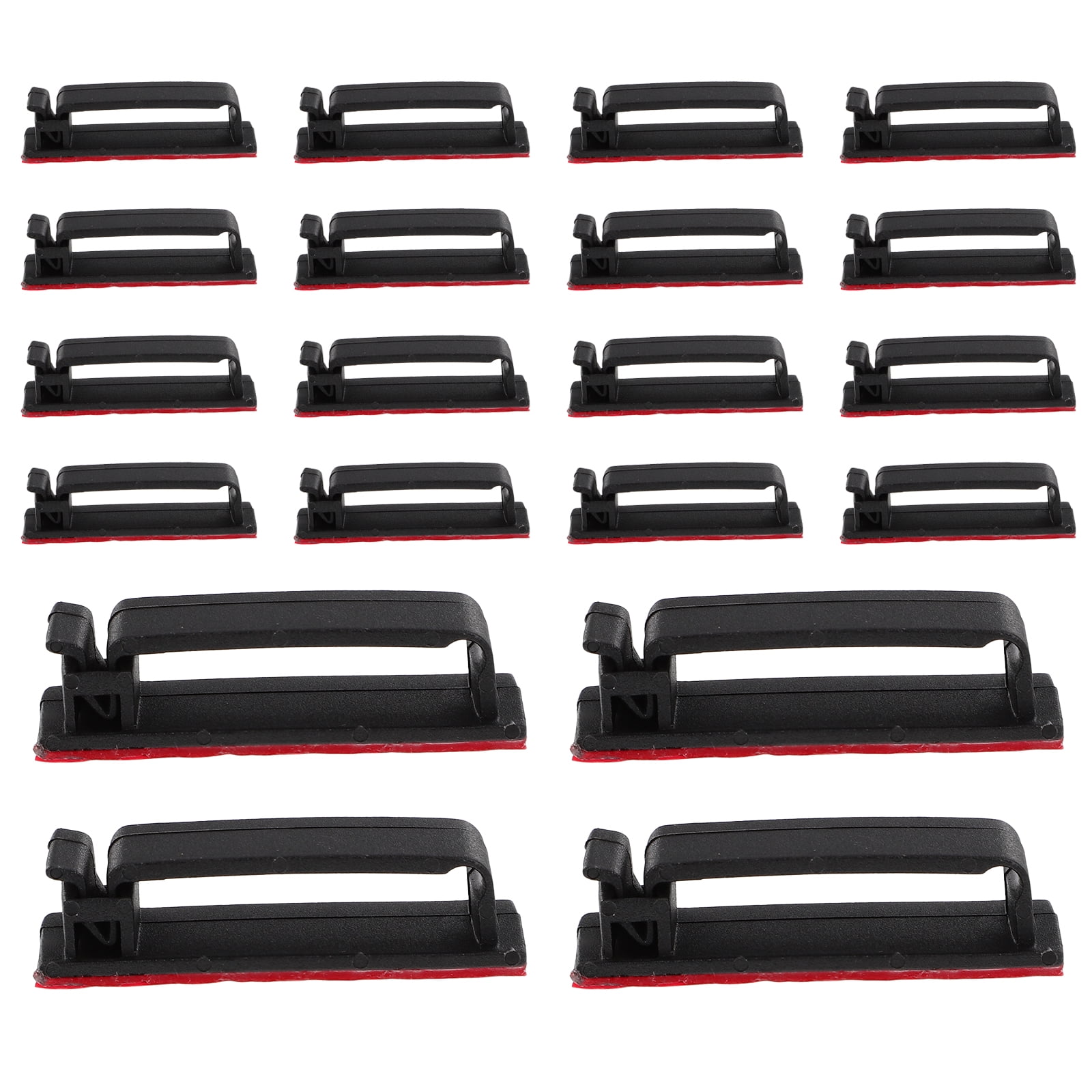 LEXSOMEO 25pcs Cable Fix Clips Adhesive Wire Management Clips Wire Wall ...