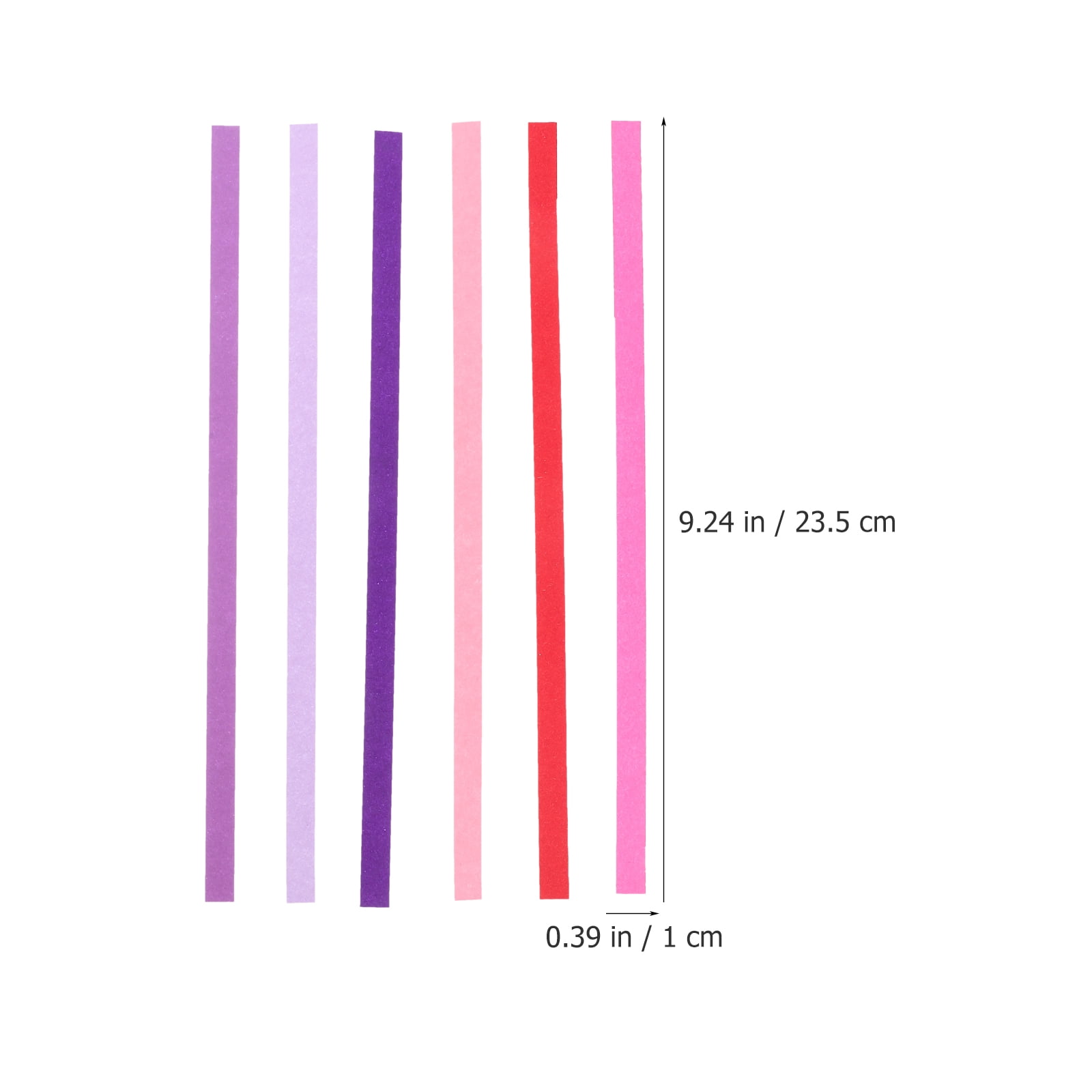 LEXSOMEO 2700pcs Decorative Star Origami Paper Star Paper Strips ...