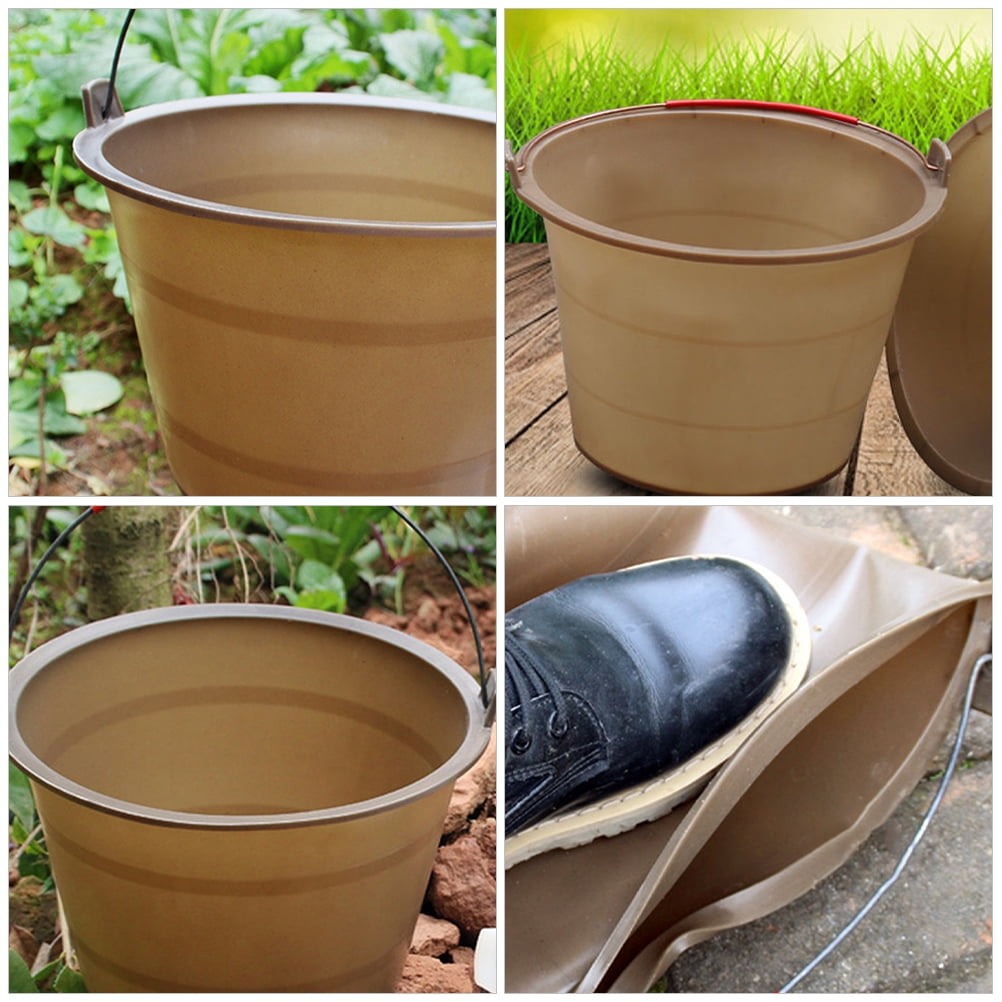 LEXSOMEO 2Pcs Cement Bucket Cement Mixing Buckets Construction Bucket ...