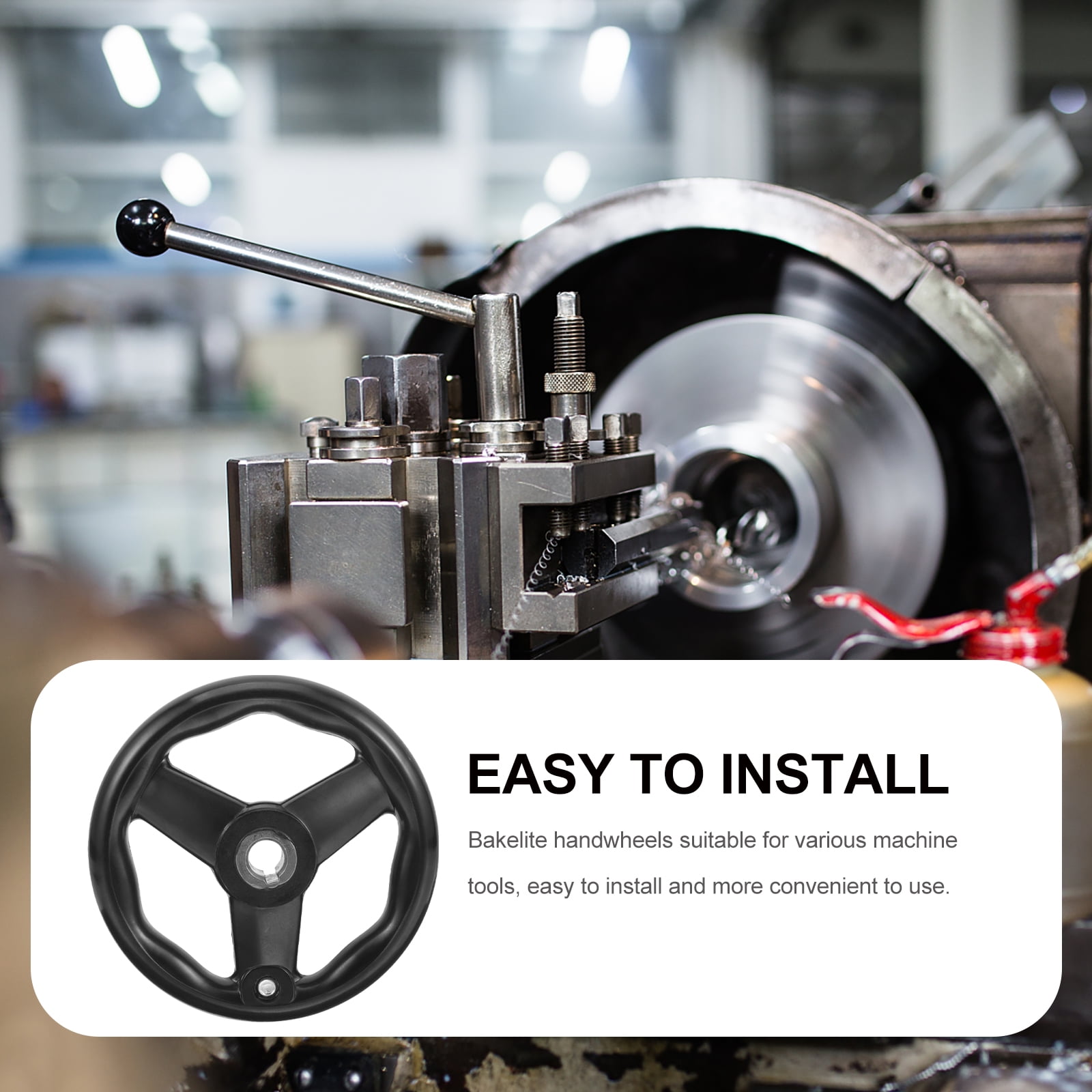 LEXSOMEO 2Pcs Lathe Hand Wheel Replacement Hand Wheel Milling Machine ...