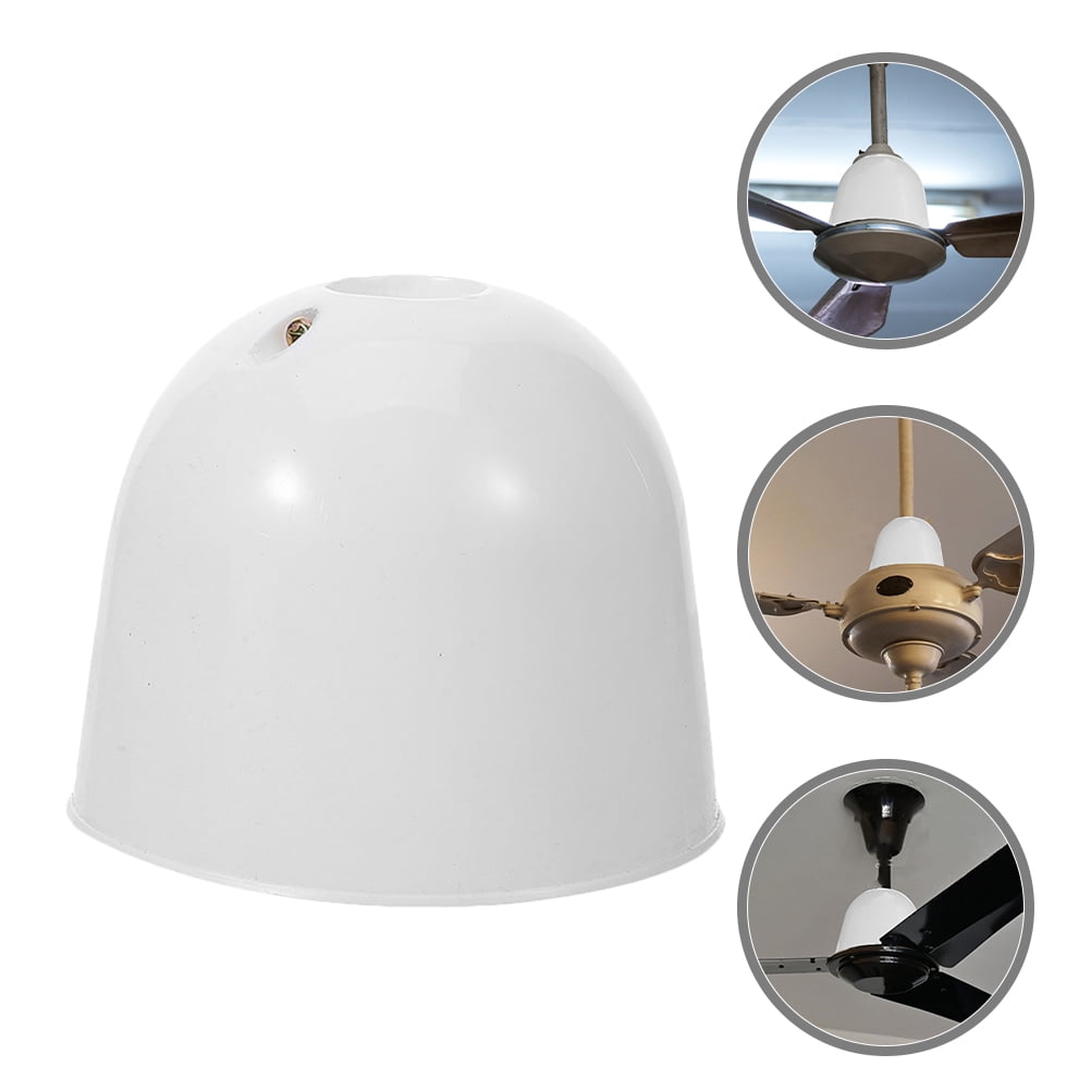 LEXSOMEO 2pcs Ceiling Fan Canopy Plastic Ceiling Fan Bottom Canopy ...