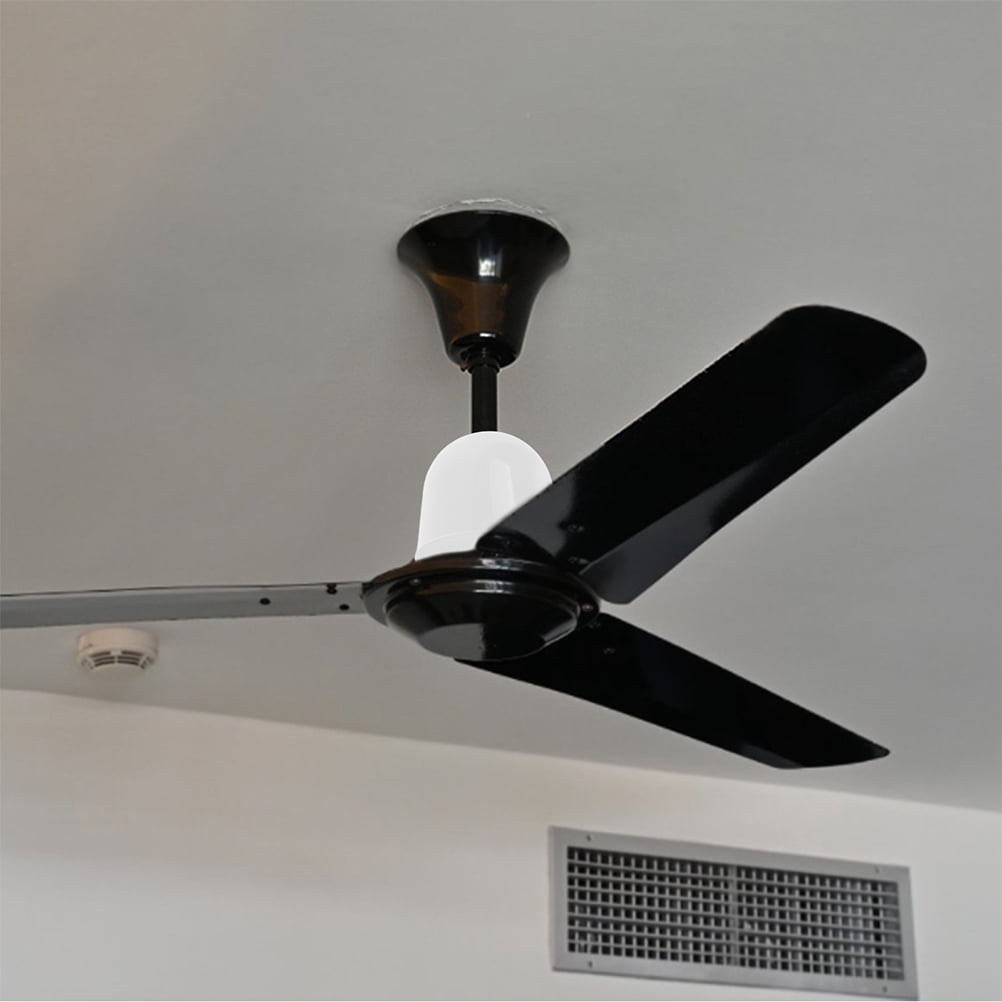 RENACLIPY Fan Canopy Cap White Plastic and Silicone Dustproof for Home ...