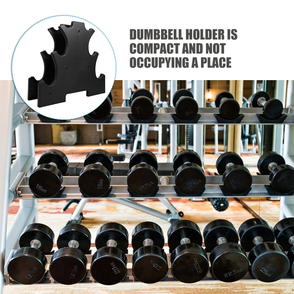 LEXSOMEO 2pcs Dumbbell Storage Rack Dumbbell Stand Heavy Duty Dumbbell ...