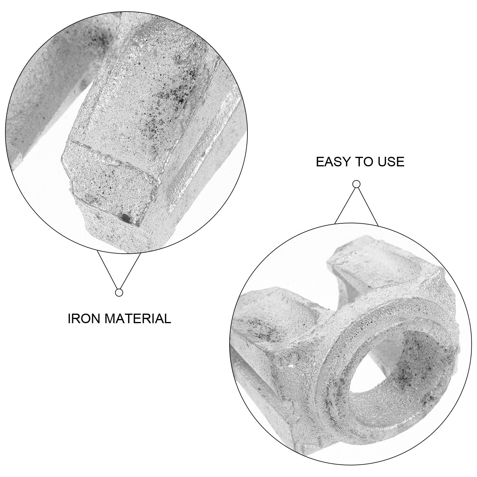 LEXSOMEO 2pcs Fixed Scaffold Adapter Scaffold Lock Part Replaceable ...