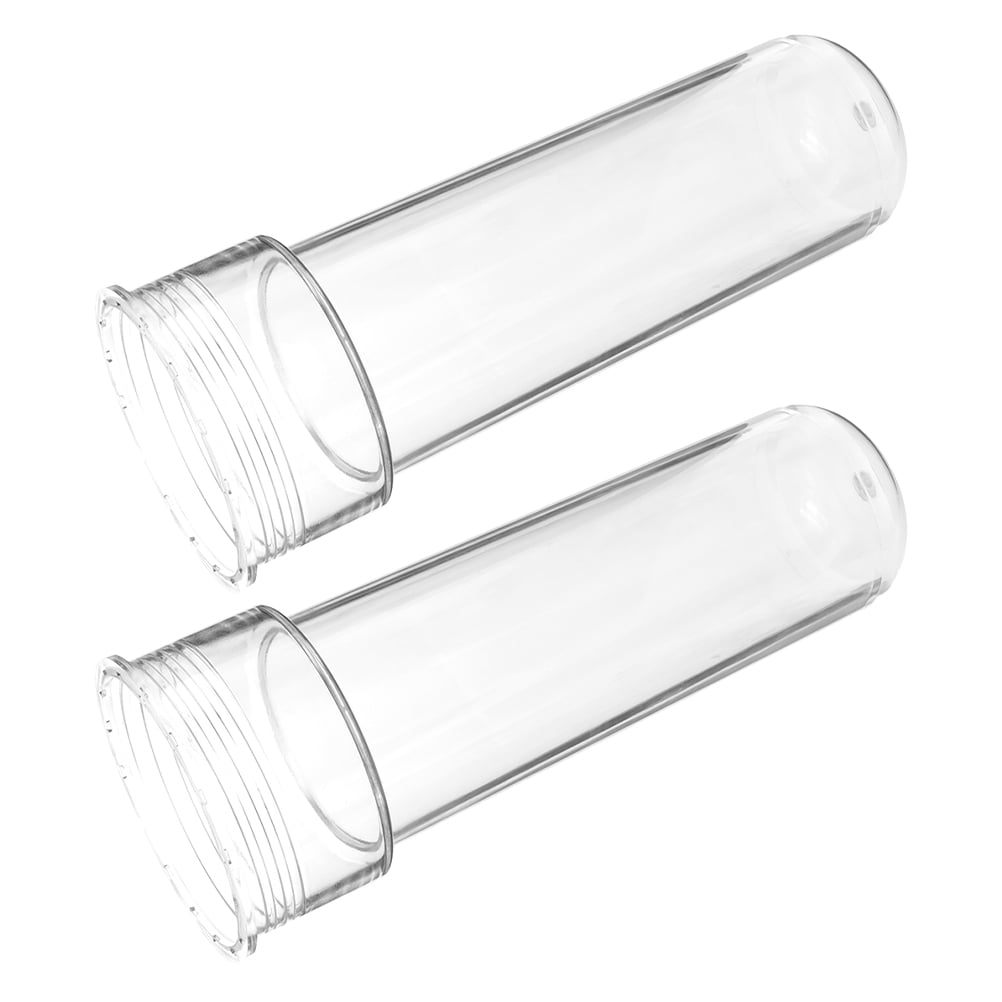 LEXSOMEO 2pcs Ice Column Tube Reusable Ice Cube Plastic Cooling Ice ...