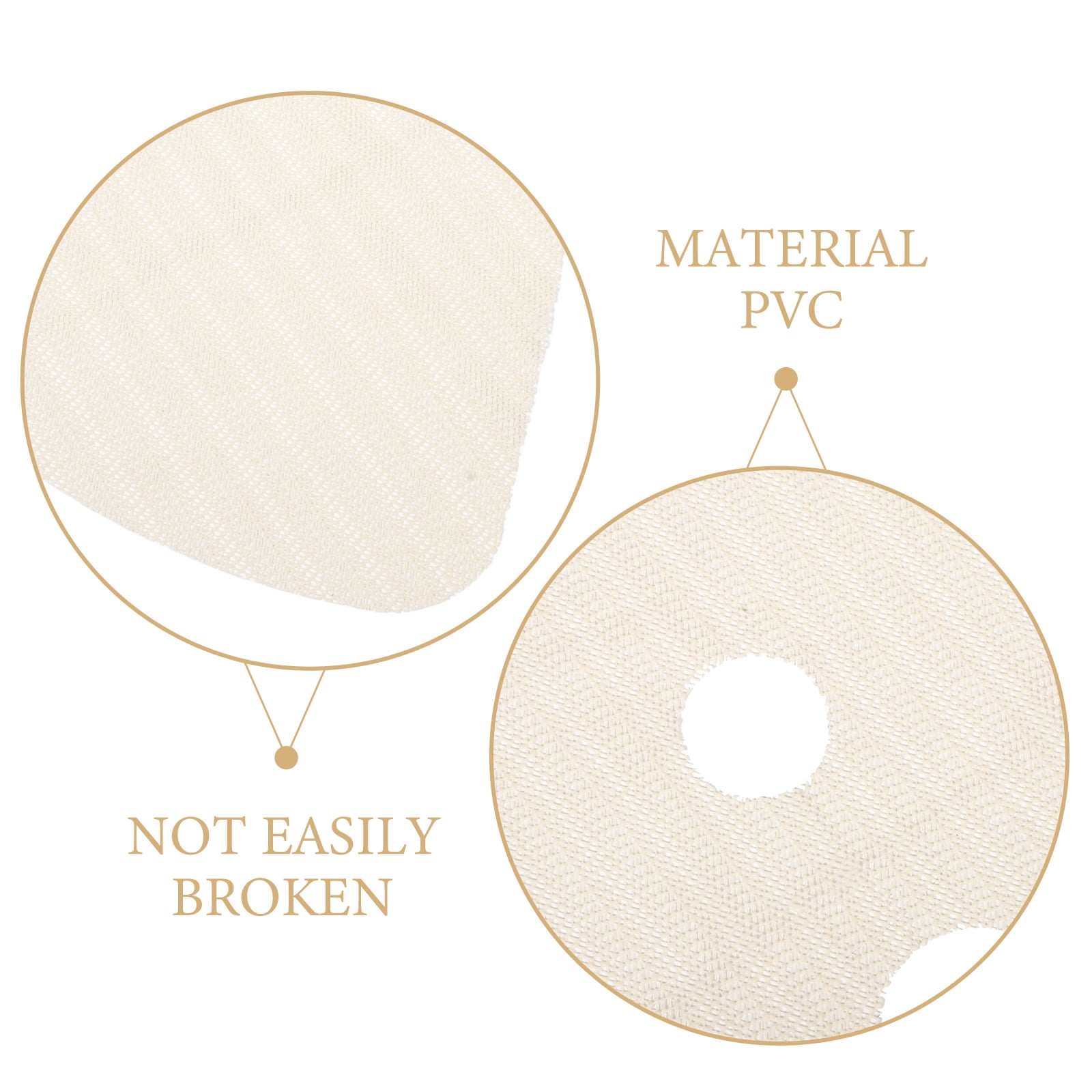 LEXSOMEO 2pcs Lazy Susan Shelf Liner Non-Adhesive Kitchen Liners Non ...