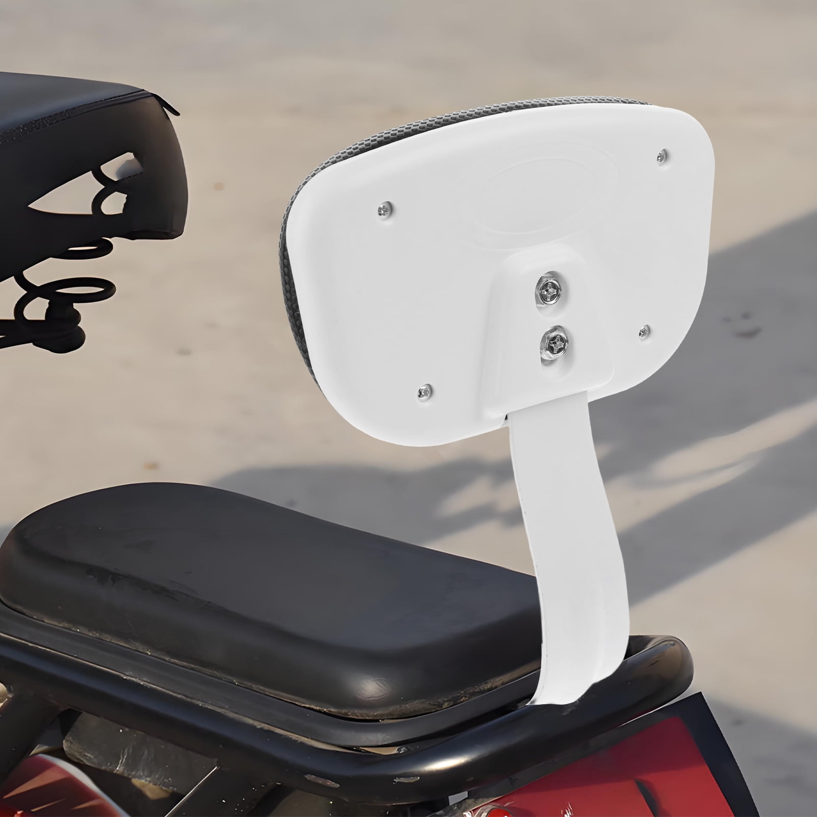 LEXSOMEO 2pcs Motorcycle Back Rest Fits Electric Bicycles and ...