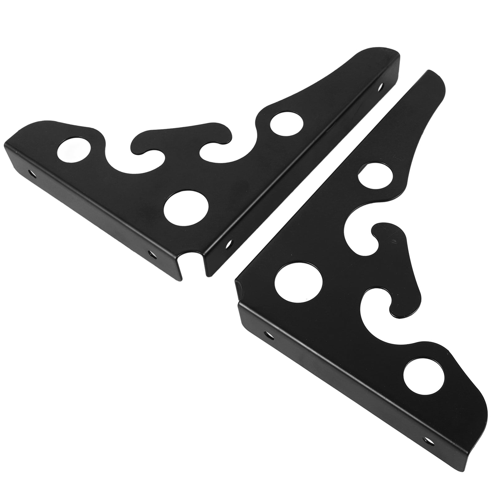 LEXSOMEO 2pcs Shelf Bracket Heavy Duty Shelf Corner Bracket Floating ...