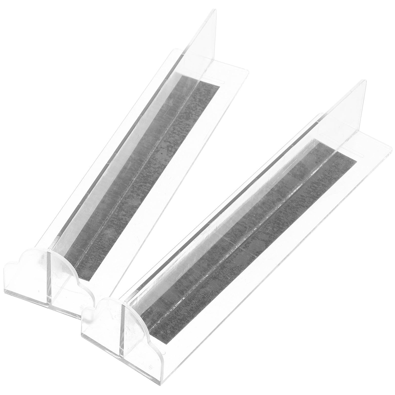 LEXSOMEO 2pcs Shelf Divider Shop Shelf Divider Acrylic Shelf Separator ...