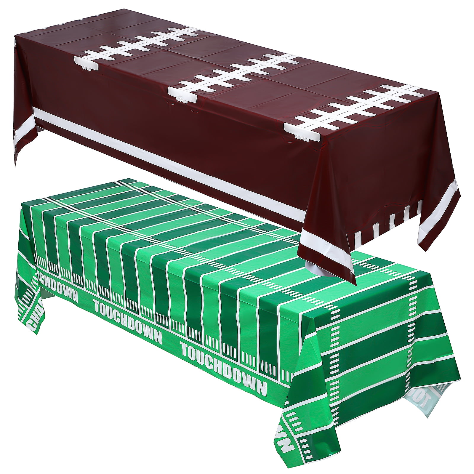 RENACLIPY Disposable Football Field Tablecloth Pe Assorted Color for ...