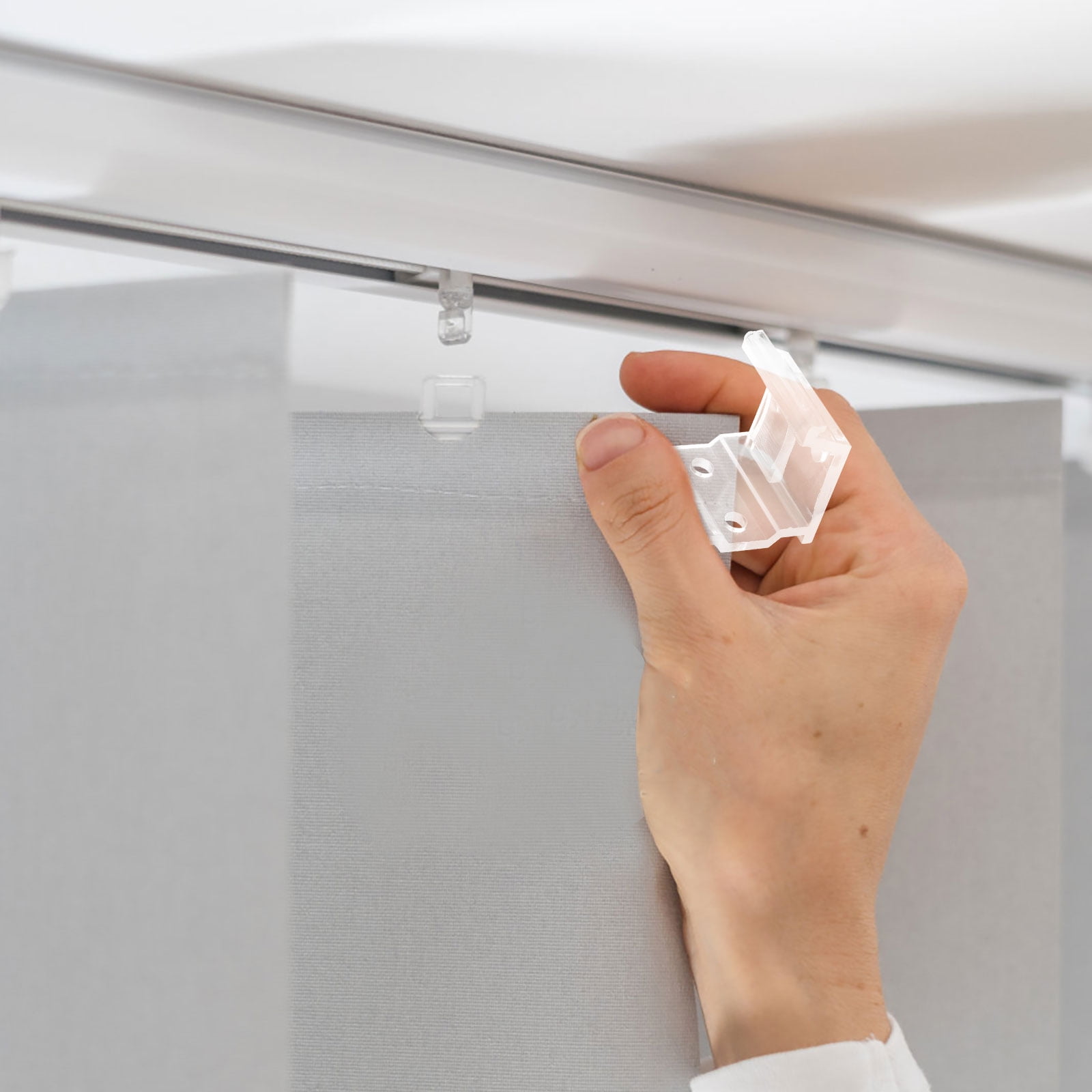 LEXSOMEO 2pcs Vertical Blind Bracket Vertical Blind Bracket Clips ...