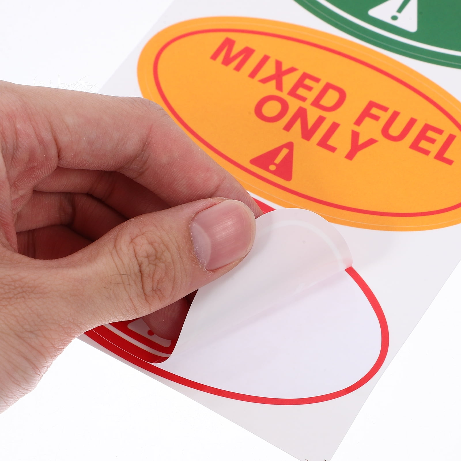 LEXSOMEO 30pcs Mixed Fuel Only Stickers Gasoline Only Labels Gasoline ...
