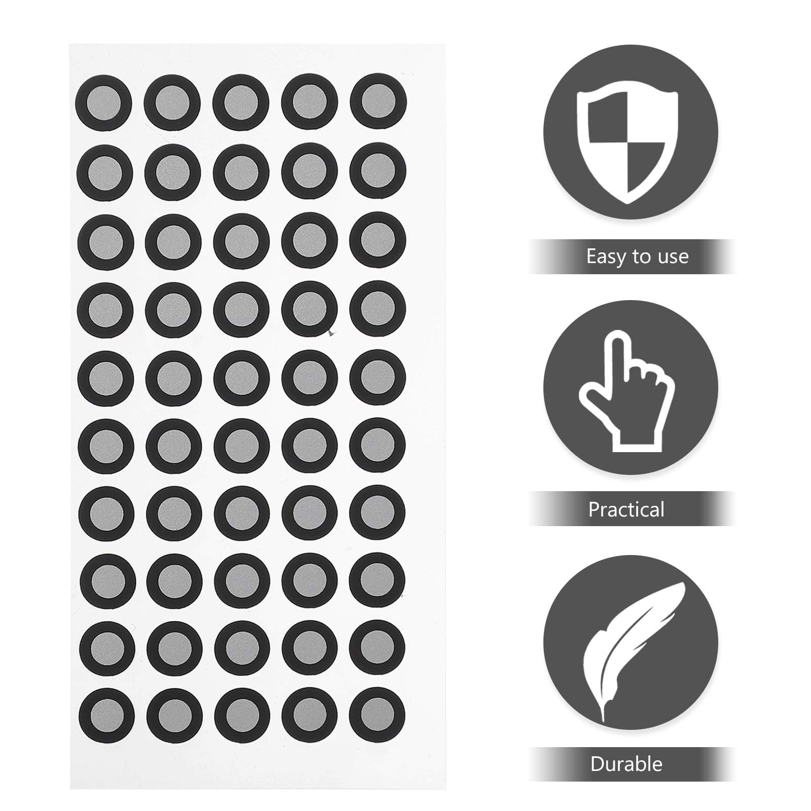 LEXSOMEO 3d Scanning Markers For 3d Scanner 5 Sheets 50 Dots Per Sheet ...